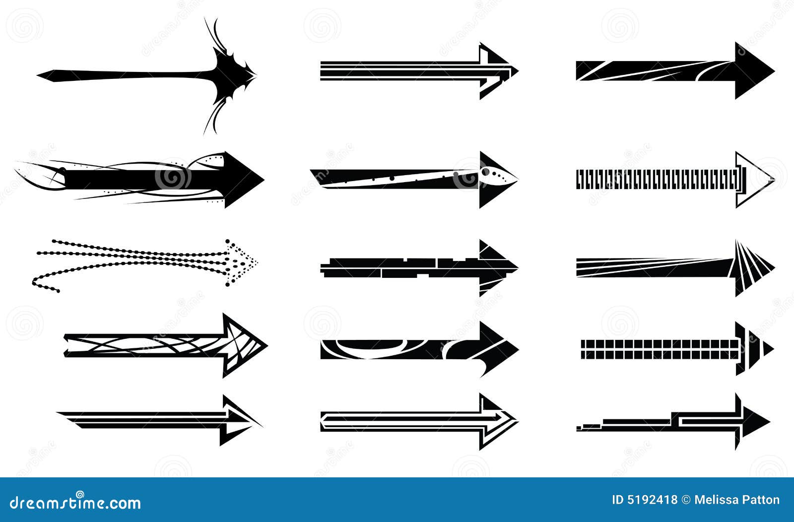 Éléments De Conception De Flèche Illustration de Vecteur - Illustration ...