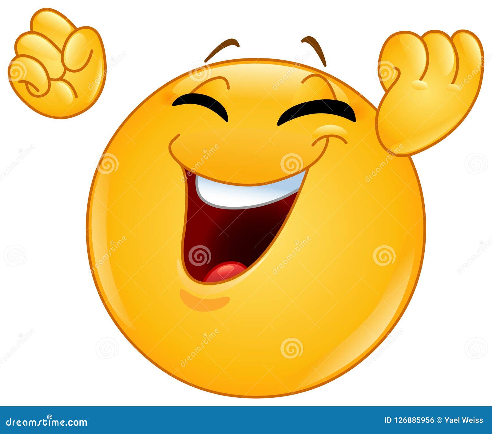 Émoticône de gain de geste illustration de vecteur. Illustration du ...