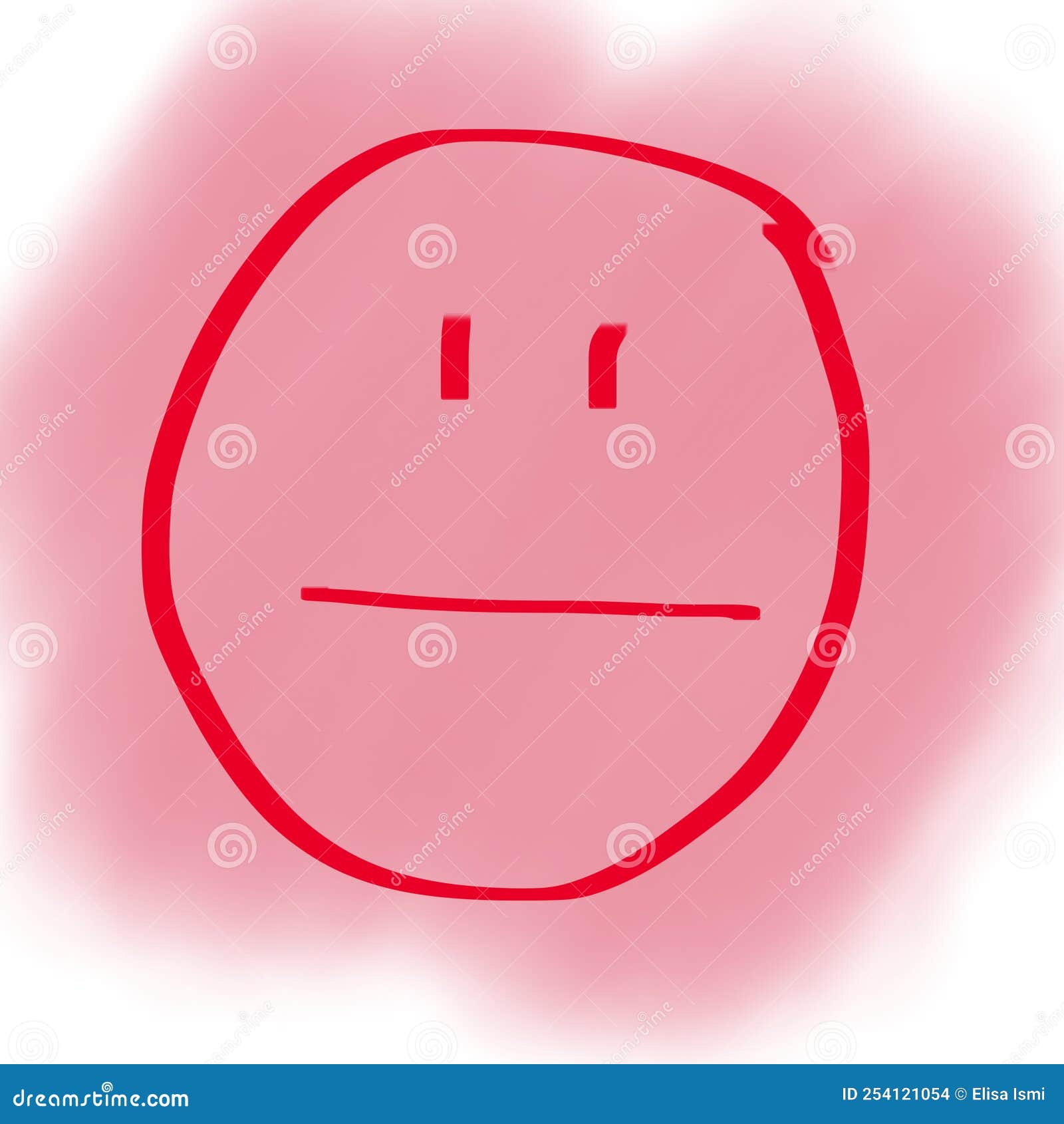 émoticône illustration stock. Illustration du fond, ligne - 254121054