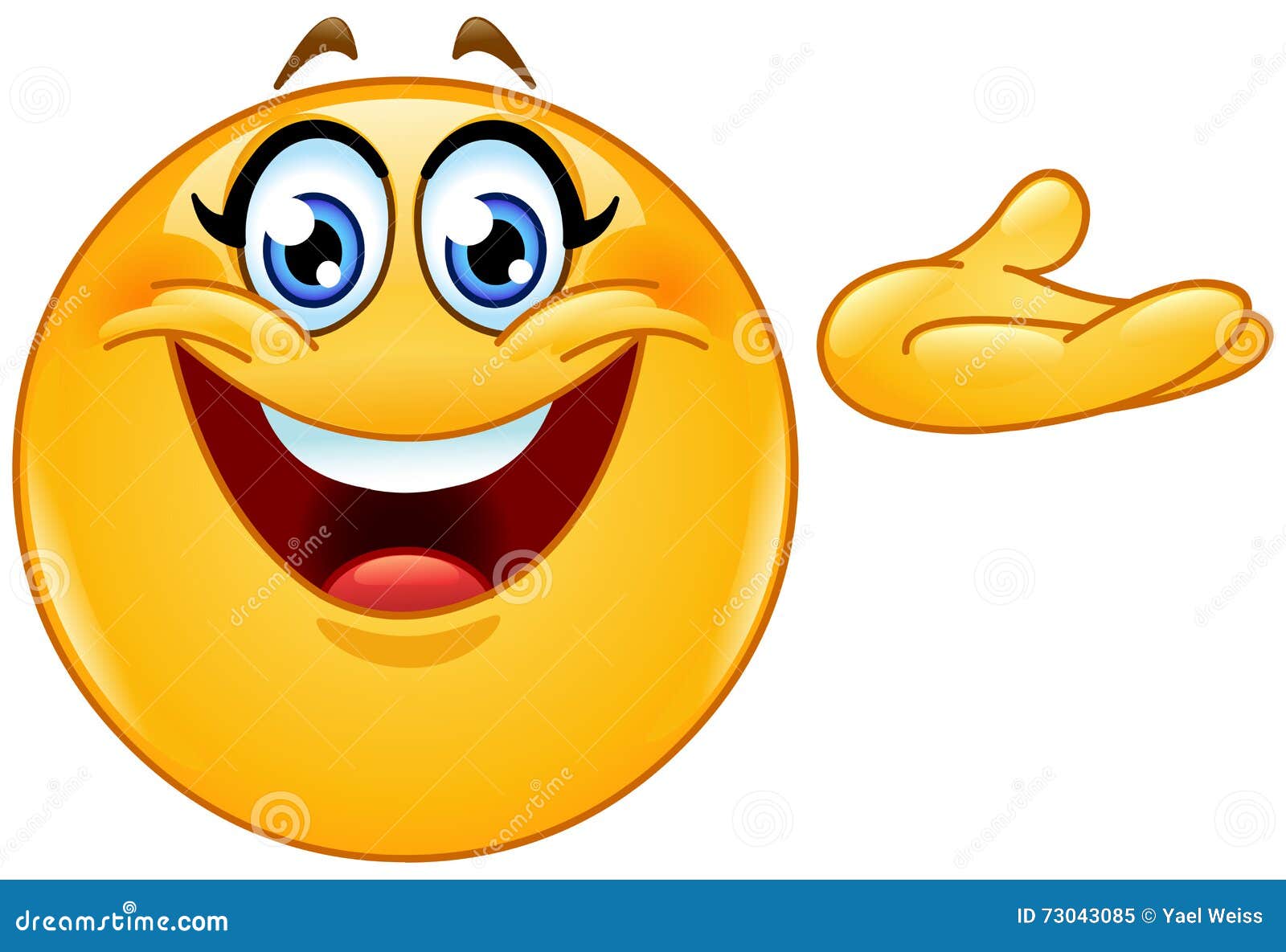 Émoticône De Bureau De Renseignements Illustration de Vecteur ...