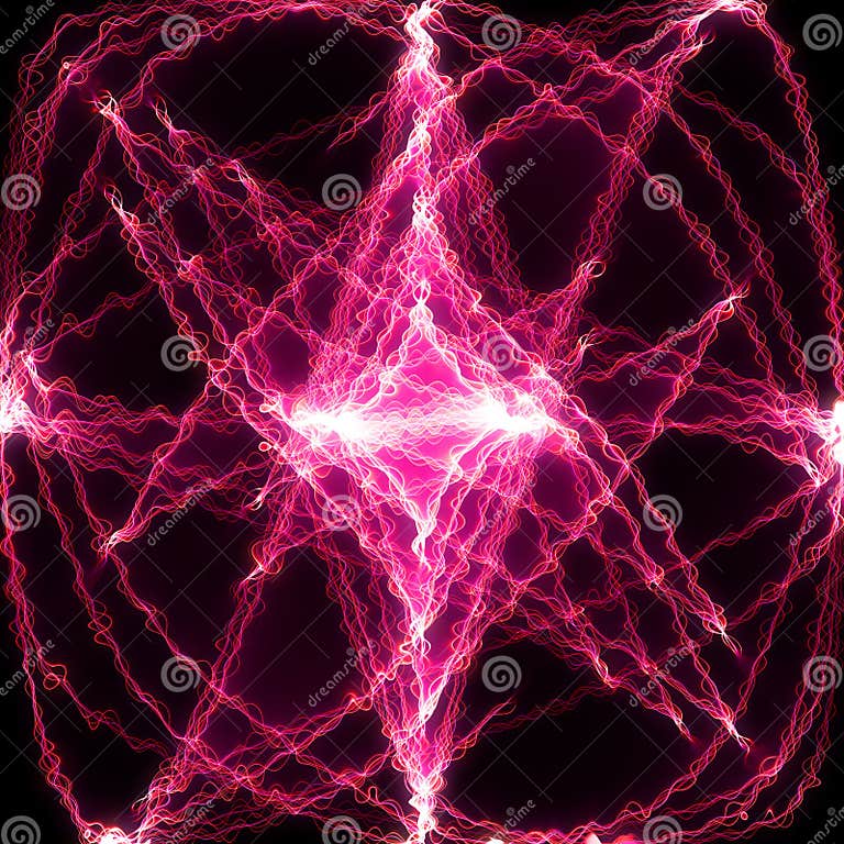 Énergie rose illustration stock. Illustration du abstrait - 1940720