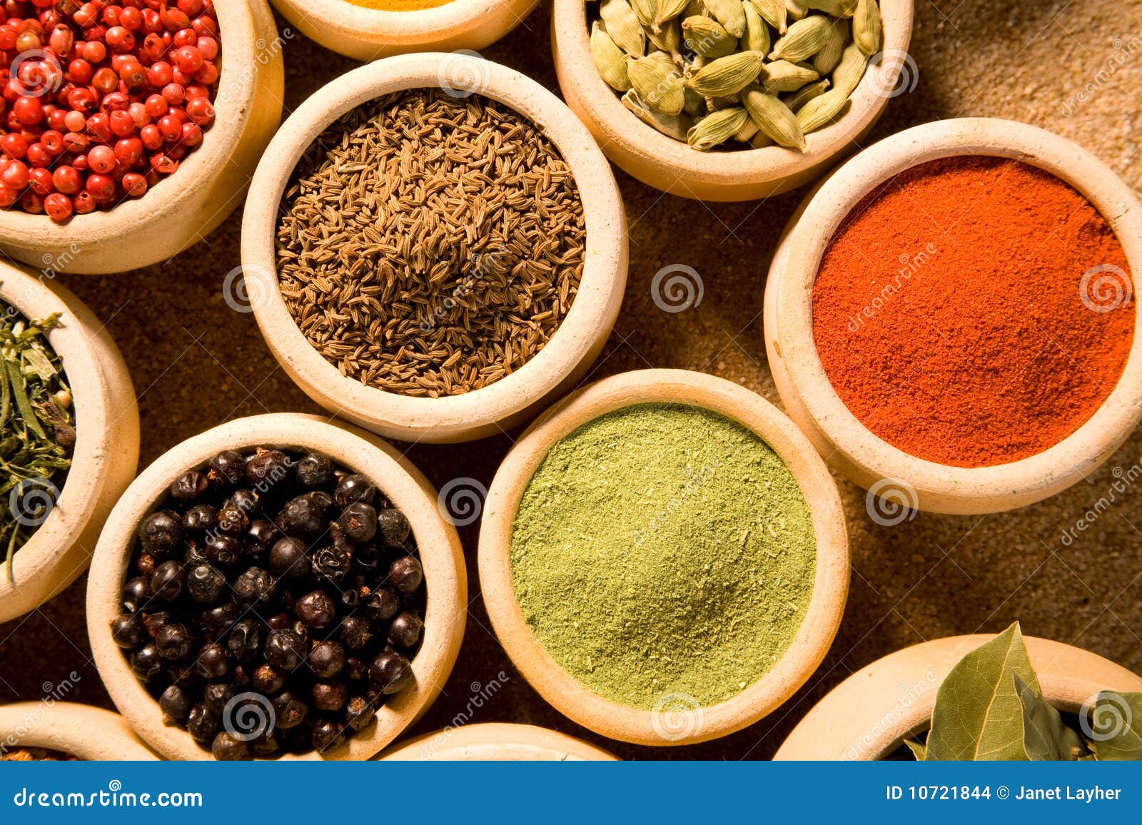 Épices photo stock. Image du poivron, épice, anis, poudre - 10721844