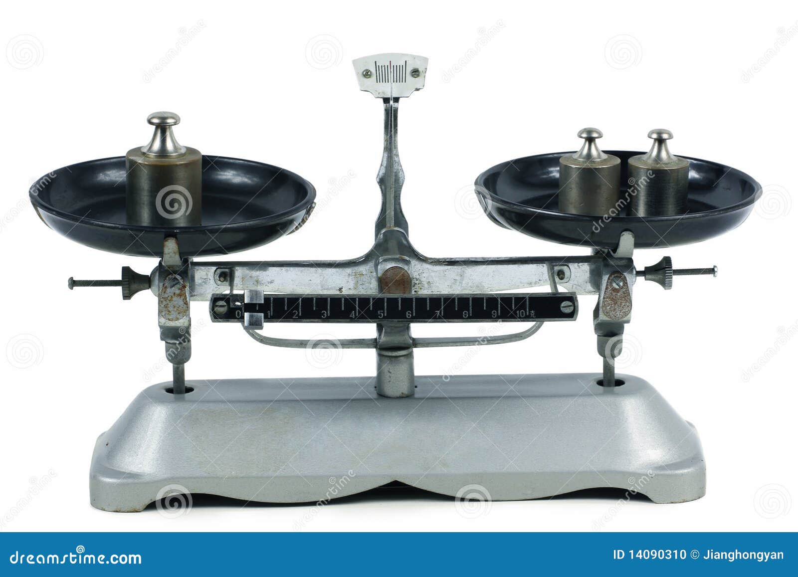 Équilibre Et Poids De Plateau Photo stock - Image du commercial, mesure ...