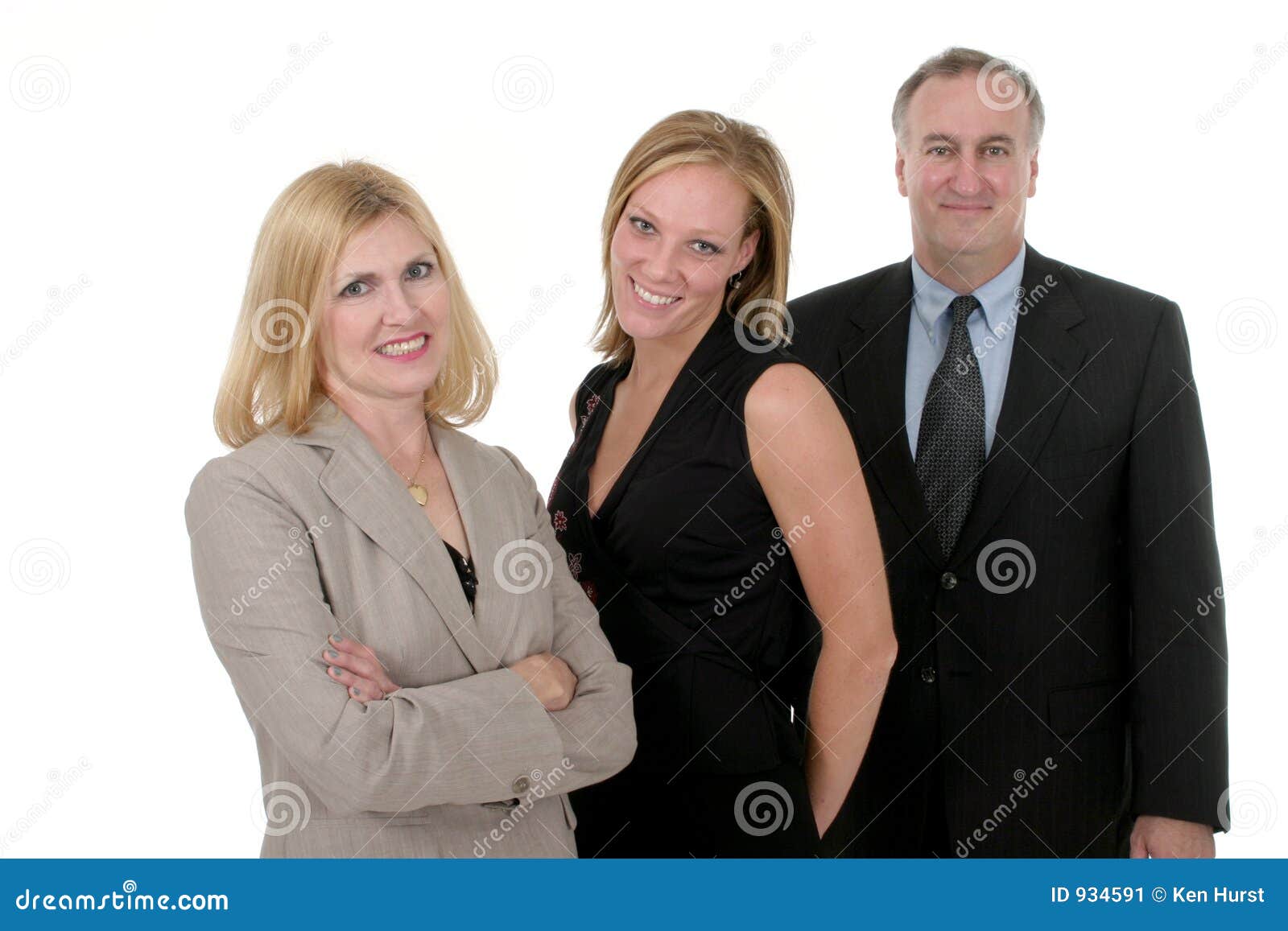 Équipe Pour Trois Personnes 2 D'affaires Image stock - Image du ...