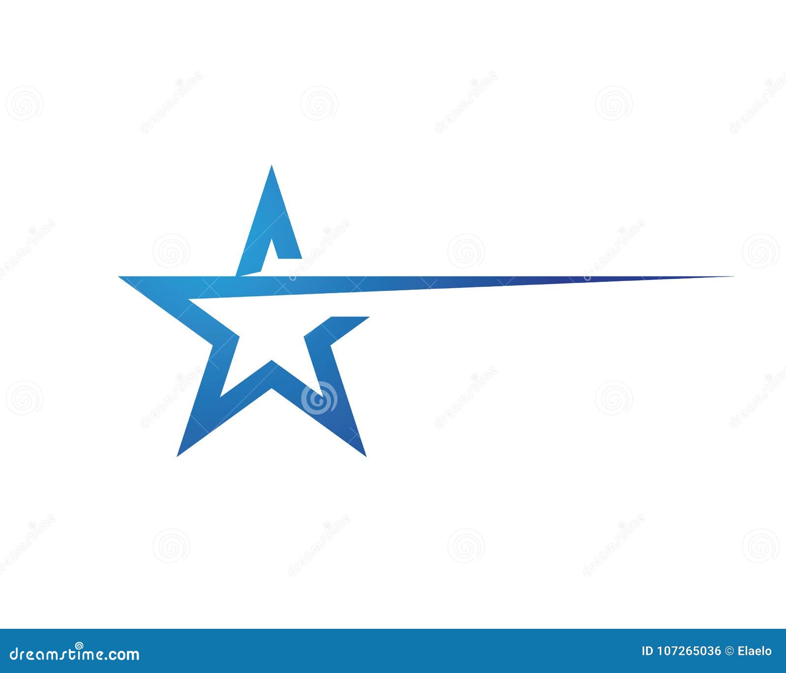 Étoile Logo Template illustration de vecteur. Illustration du ...