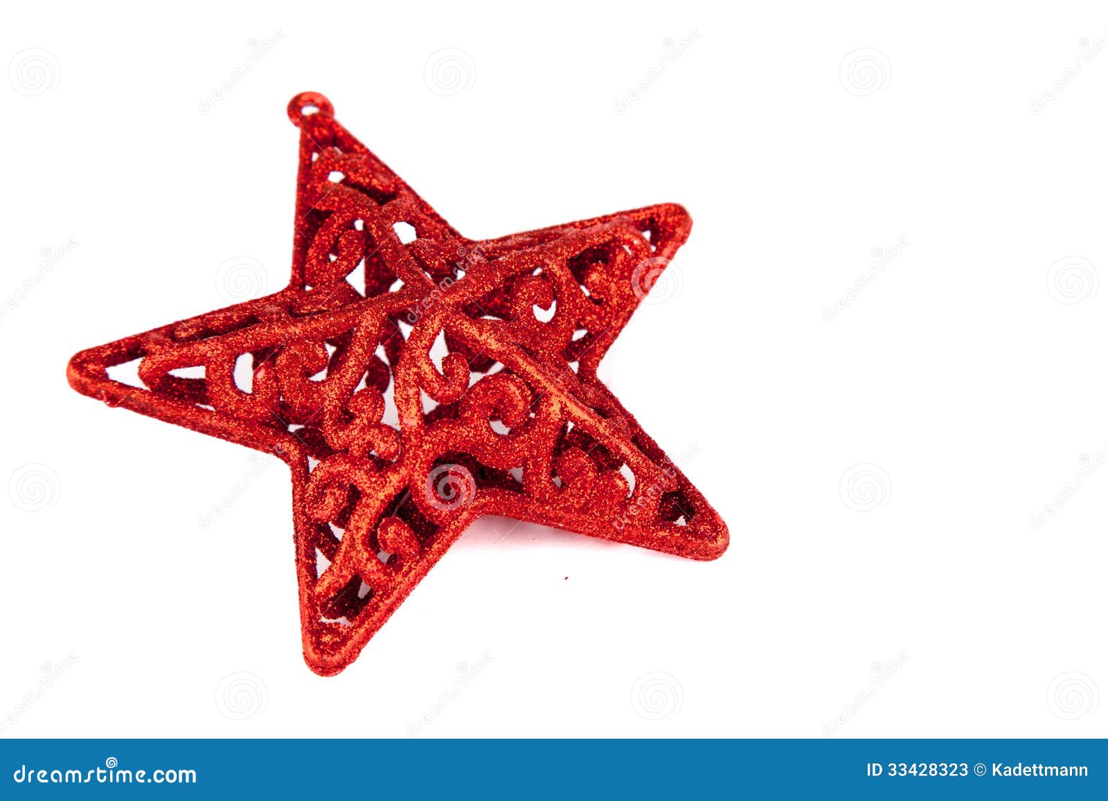 Étoile rouge pour Noël image stock. Image du vacances - 33428323