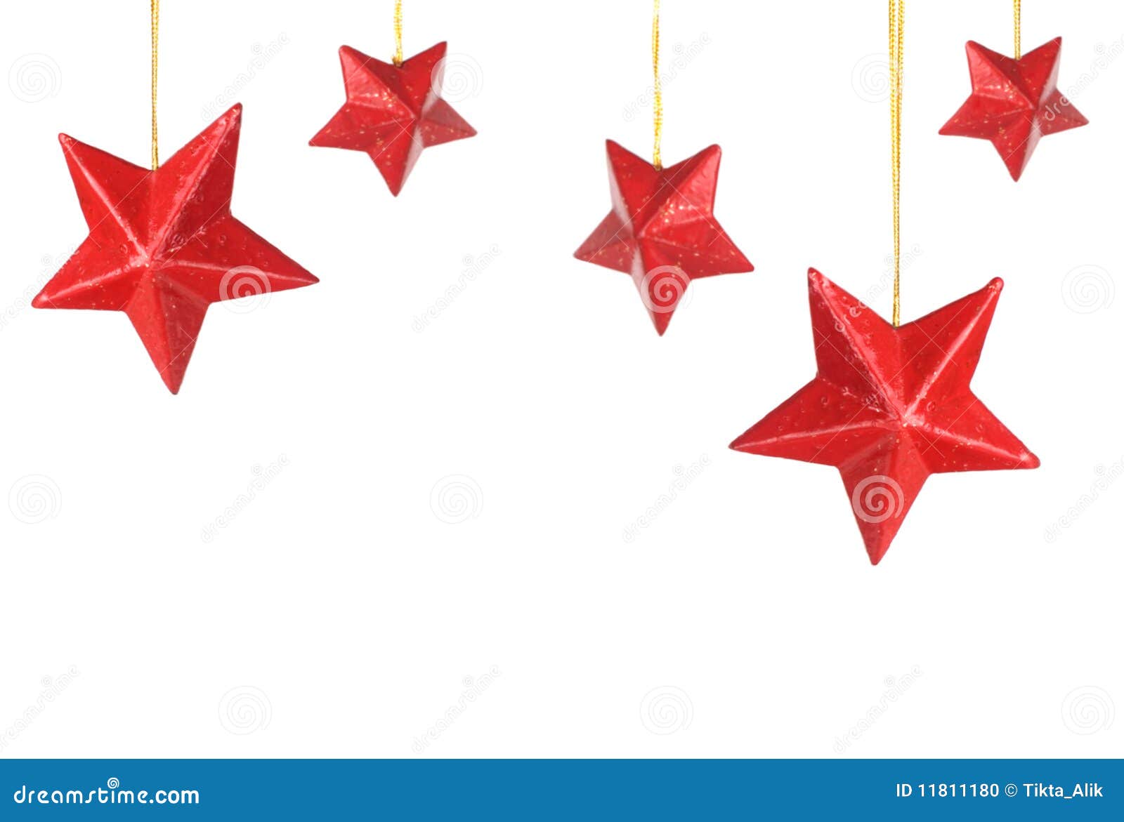 Étoiles rouges photo stock. Image du fête, achats, noël - 11811180