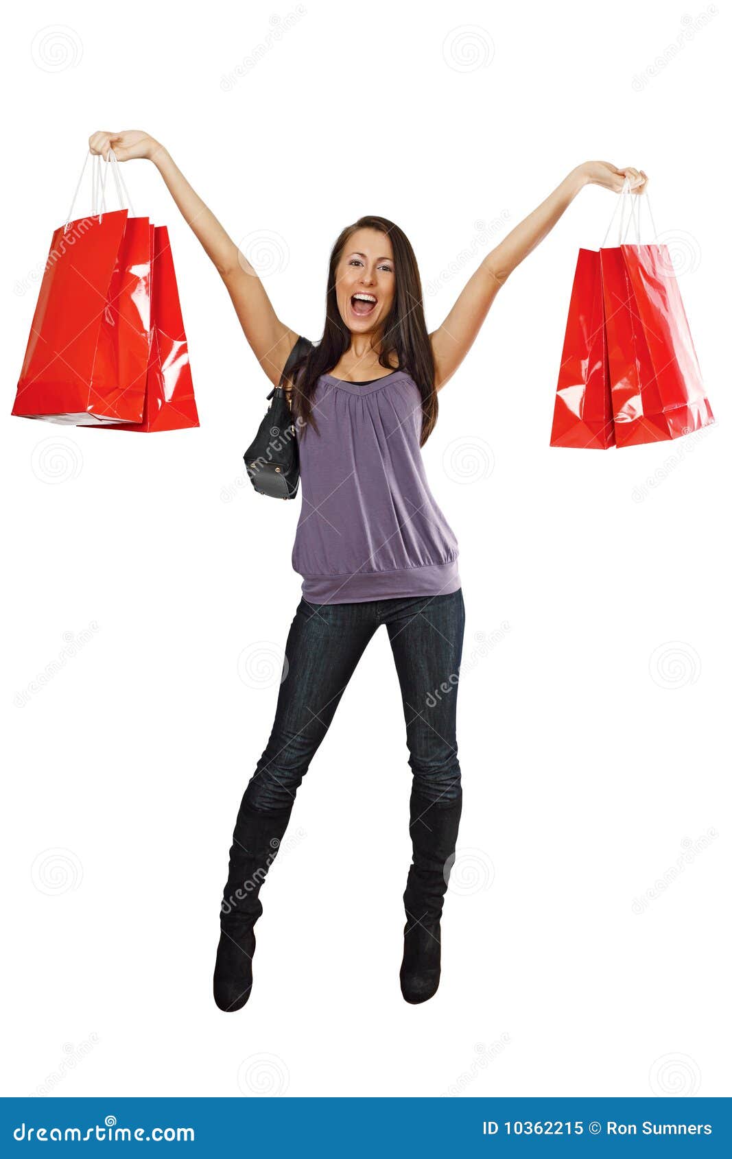 Éxito de las compras imagen de archivo. Imagen de felicidad - 10362215