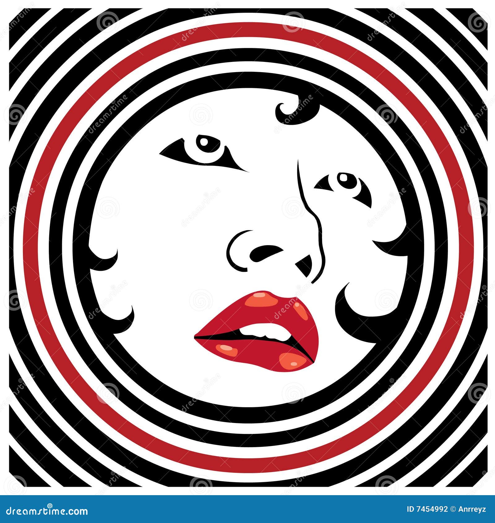 Éxtasis ilustración del vector. Ilustración de fondo, belleza - 7454992