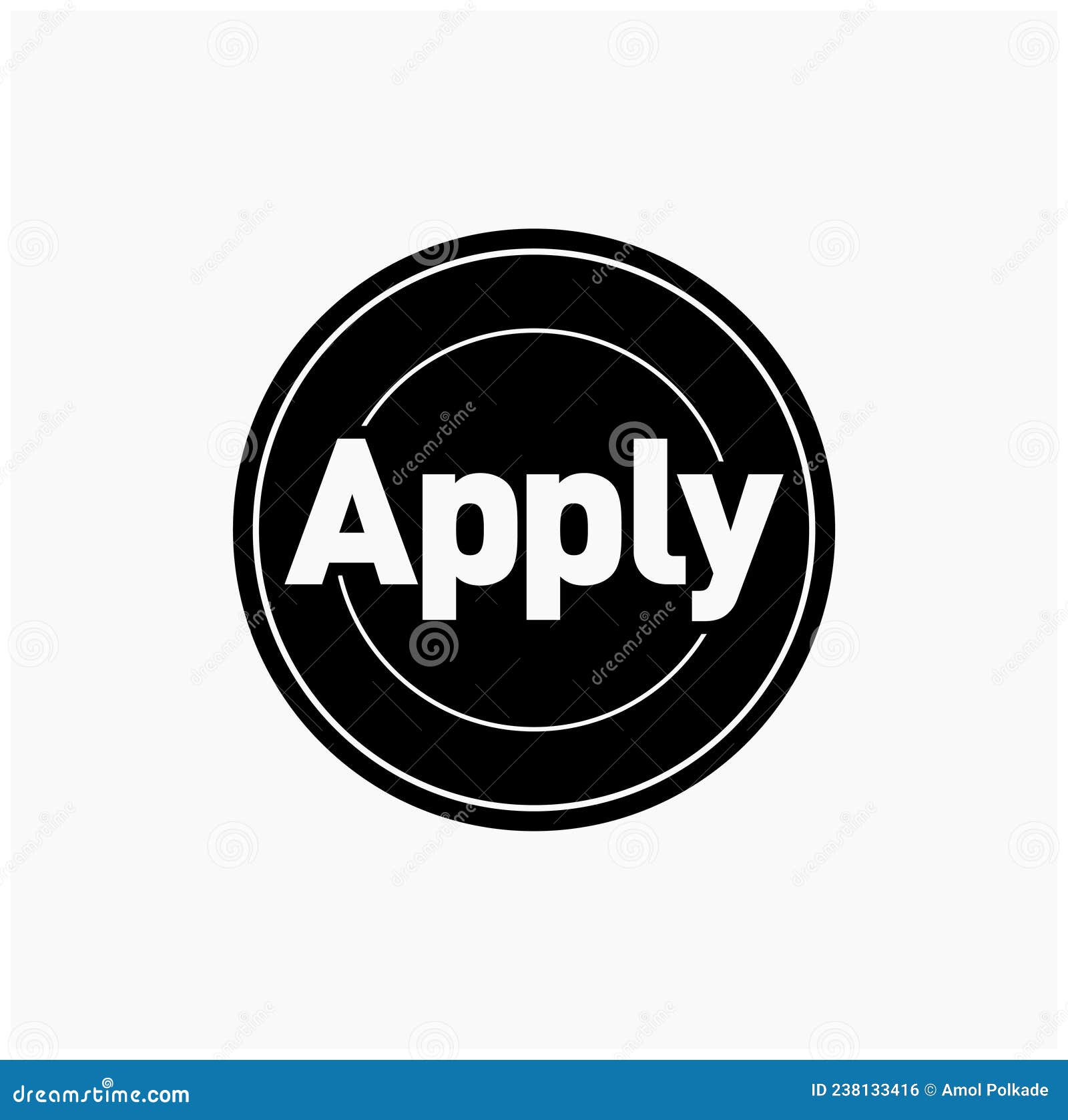 ícone Aplicar Agora. Aplicar Agora ícone Redondo De Tipografia De Texto ...