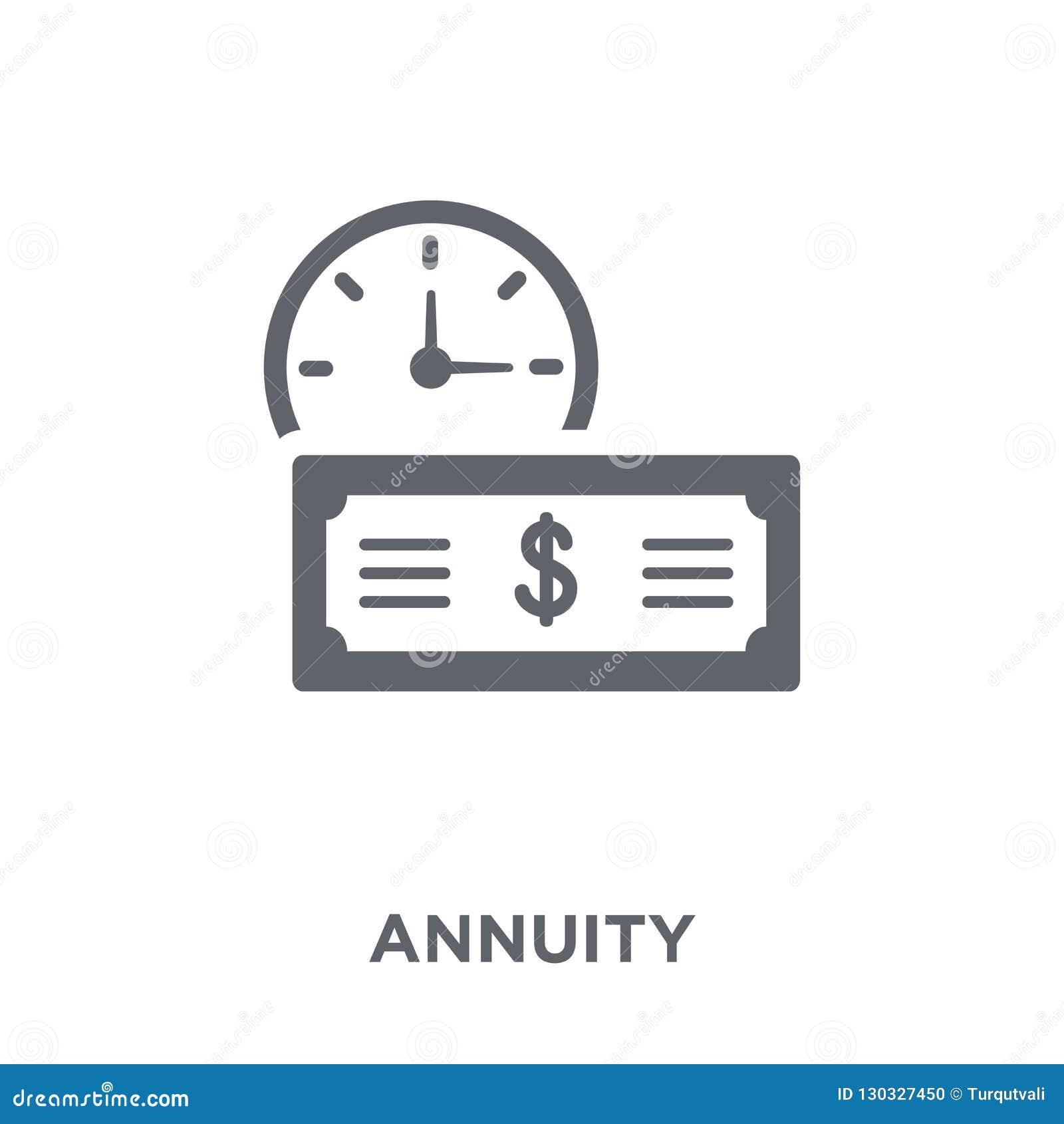 Ícone Da Anuidade Da Coleção Da Anuidade Ilustração do Vetor ...