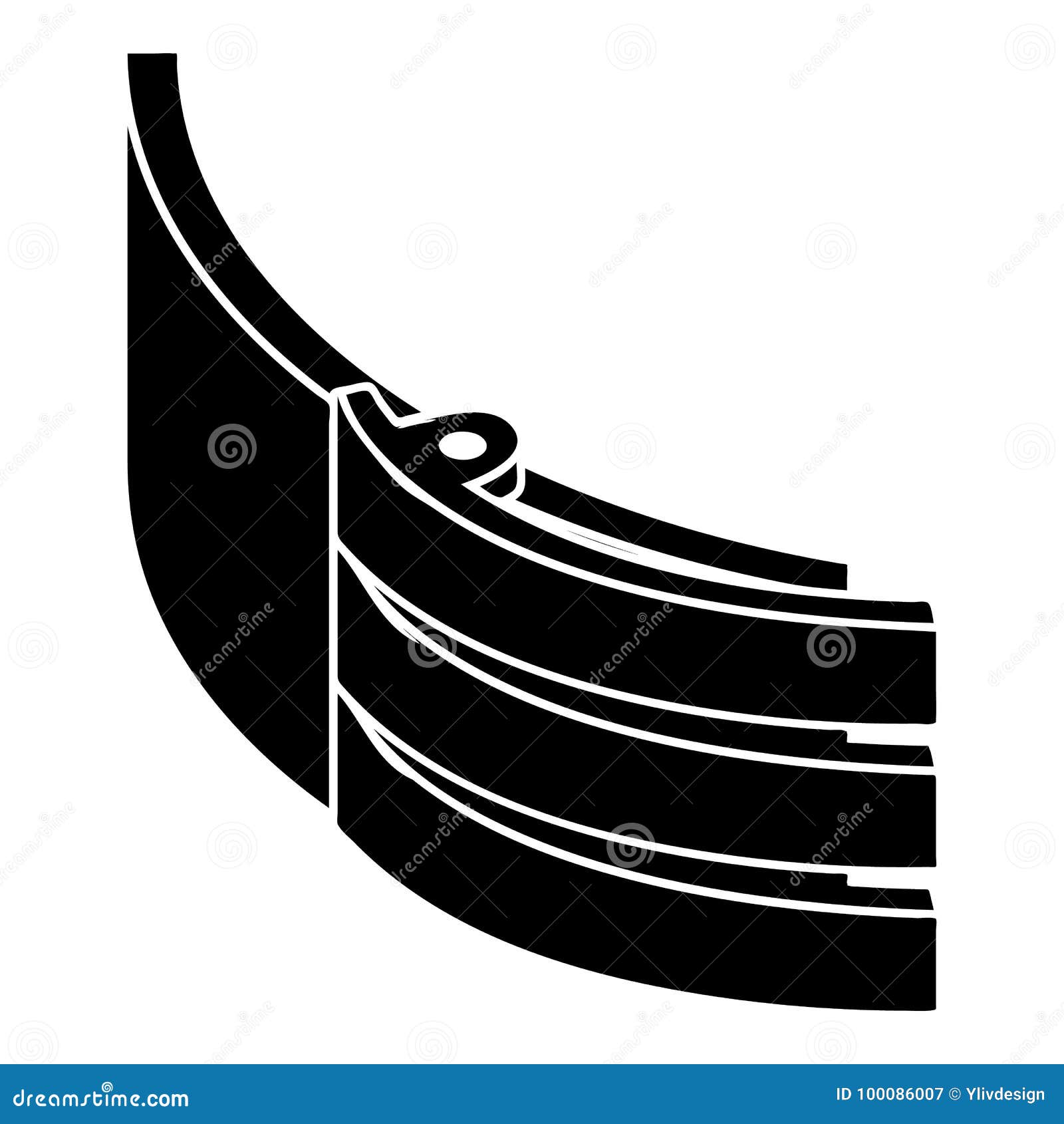 Ícone Da Correia Da Correia, Estilo Simples Ilustração do Vetor ...