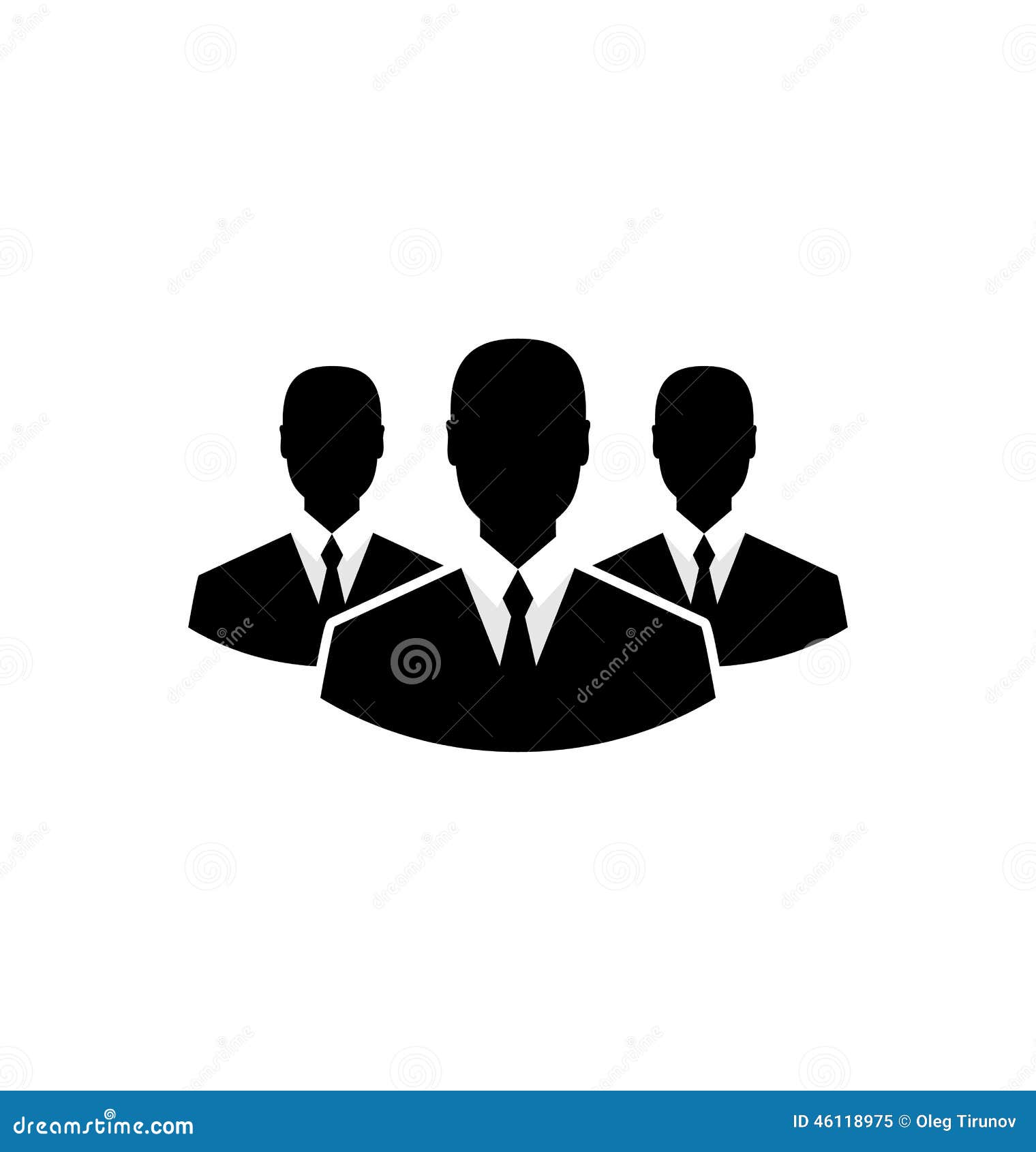 Ícone Da Equipe, Executivos Da Comunidade Ilustração do Vetor ...