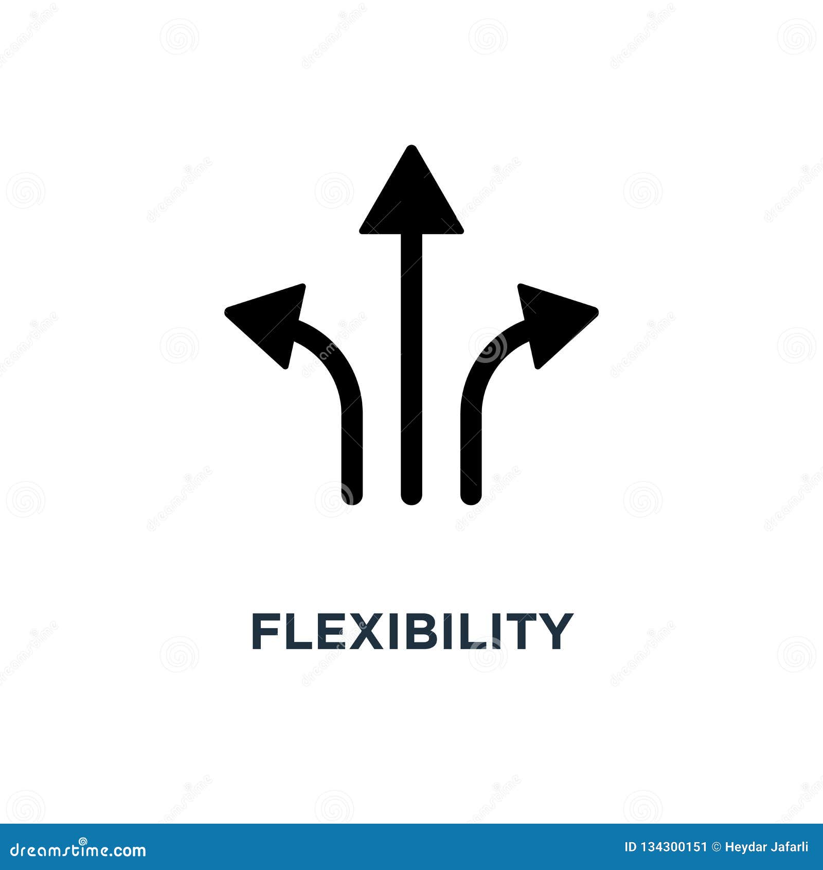 Ícone Da Flexibilidade Projeto Do Símbolo Do Conceito Da Flexibilidade ...