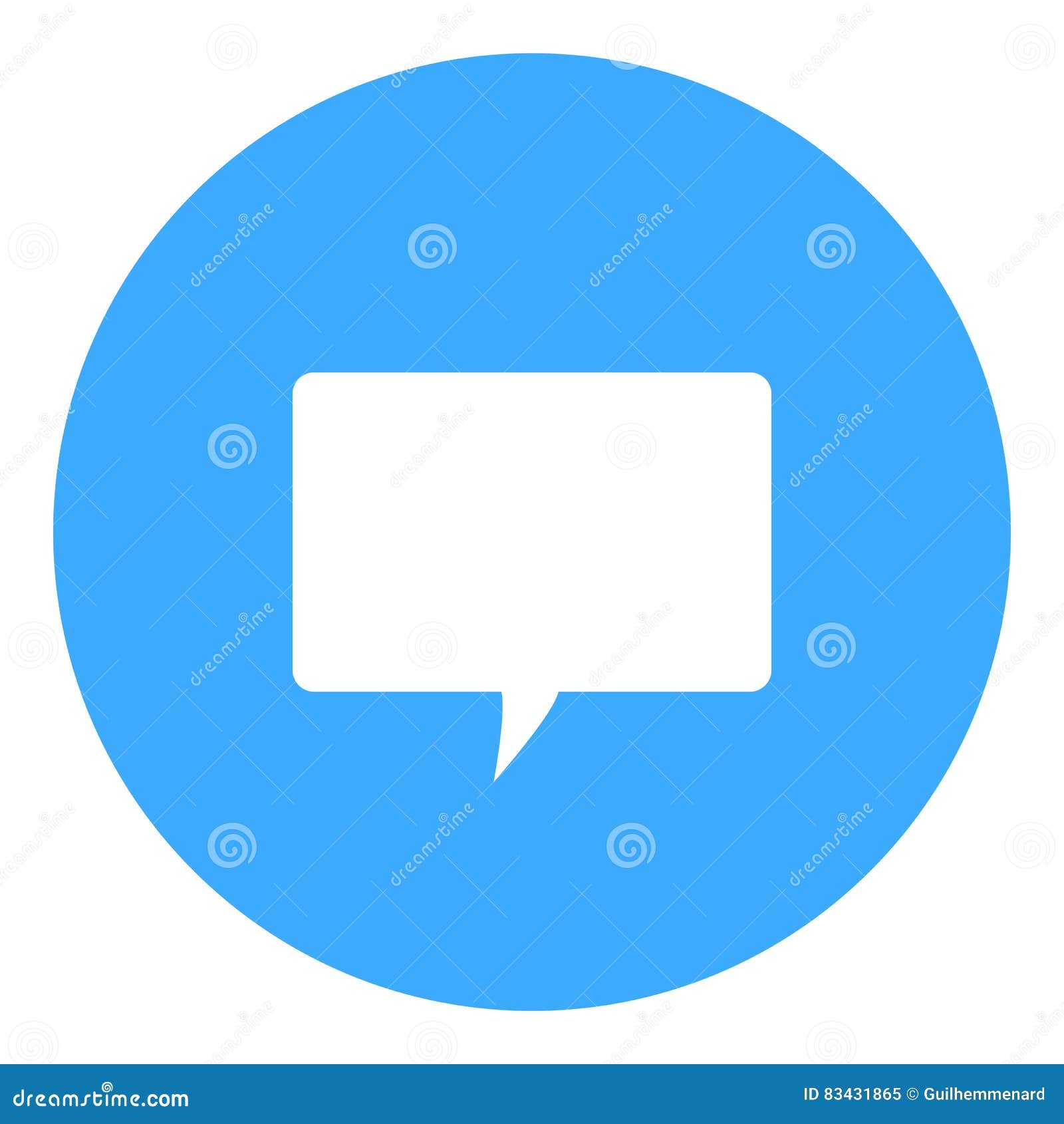 Ícone da mensagem de texto ilustração do vetor. Ilustração de texto ...