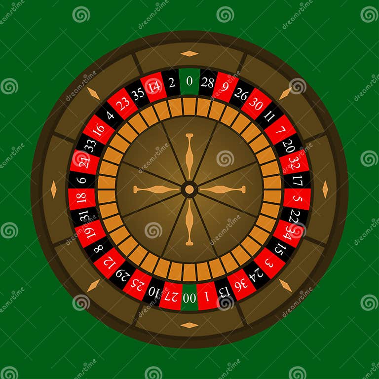 Ícone da roda de roleta ilustração do vetor. Ilustração de roda - 60369775