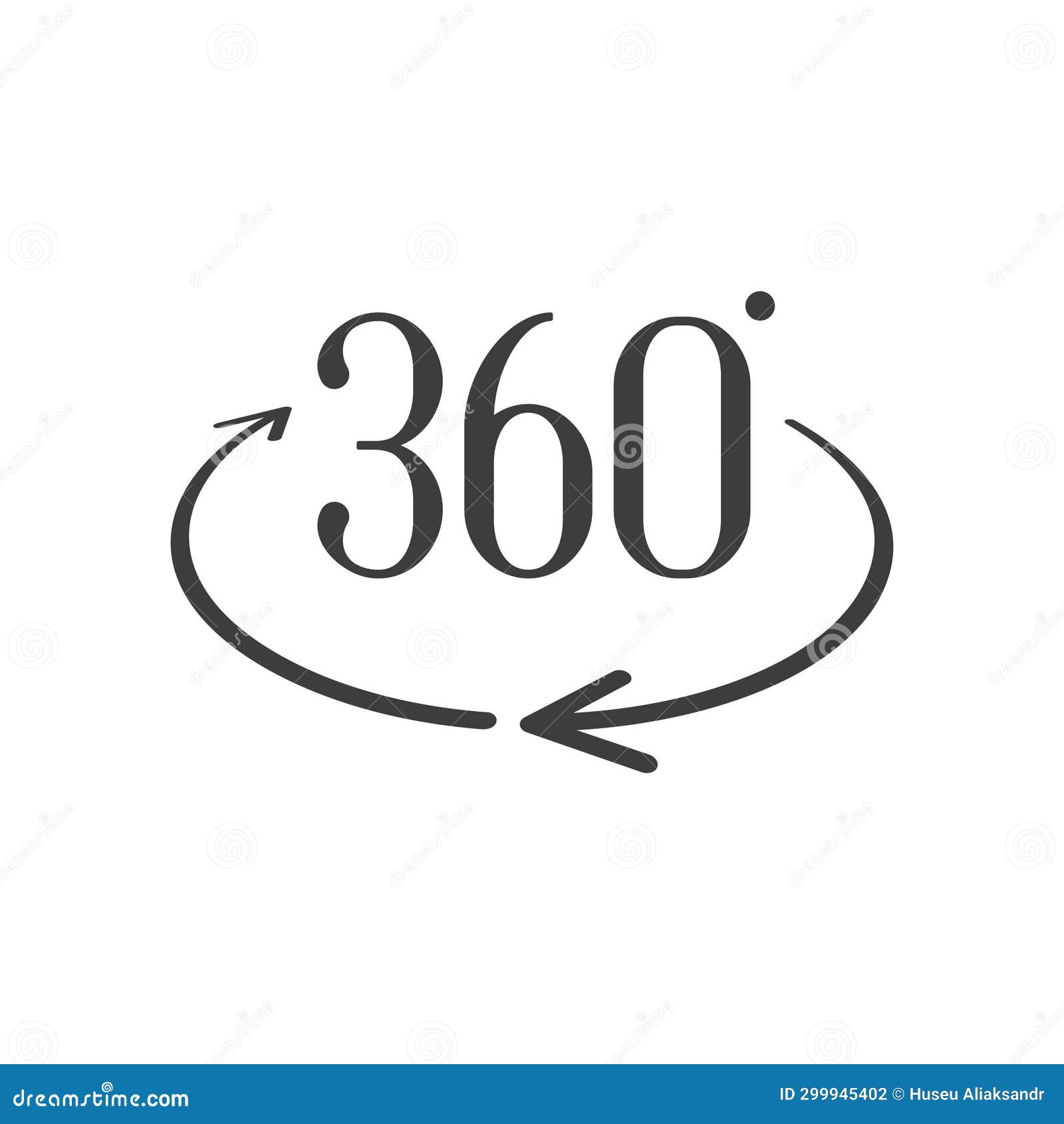 ícone de ângulo 360 graus ilustração do vetor. Ilustração de ângulo ...