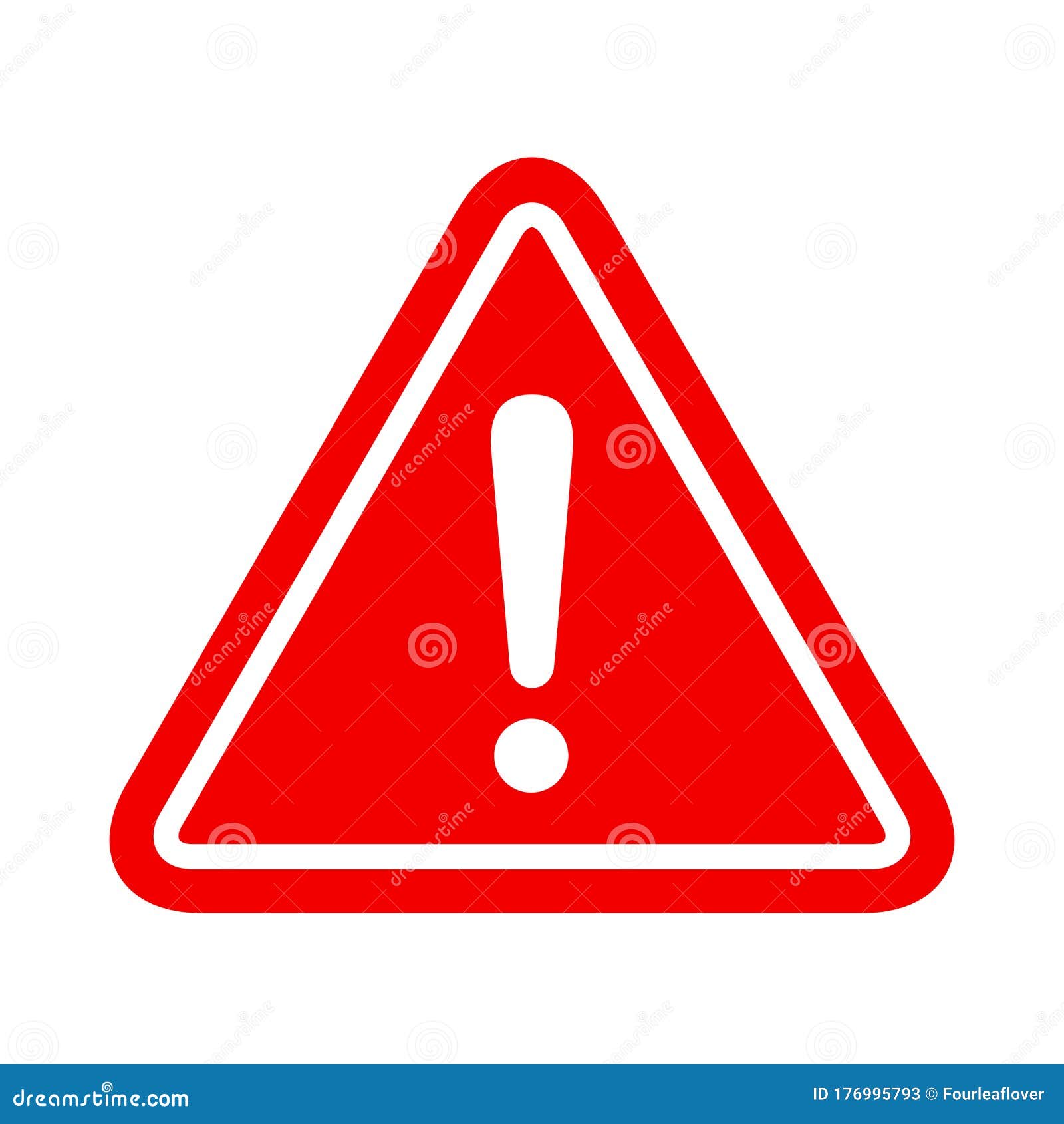 ícone De Alerta Sobre Fundo Branco Ilustração do Vetor - Ilustração de ...