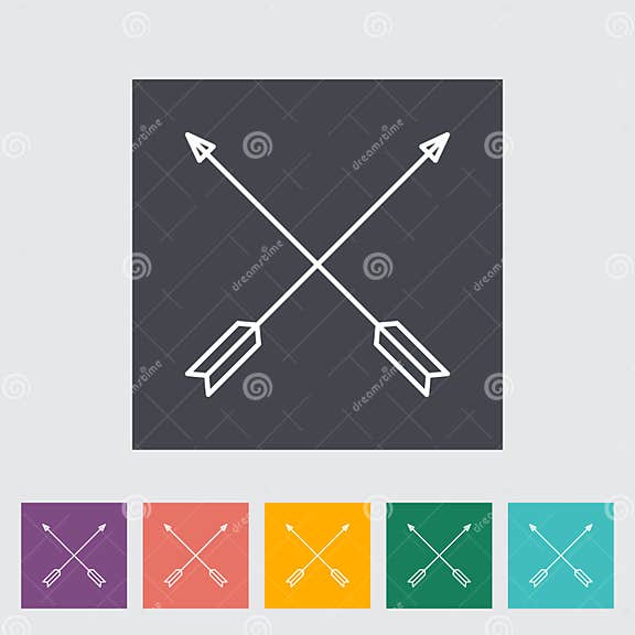 Ícone de Arows ilustração do vetor. Ilustração de rabisco - 90673422