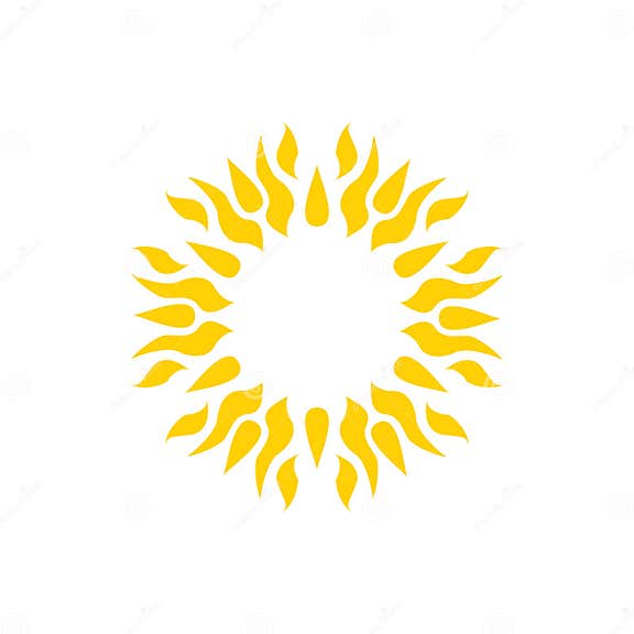 Ícone De Sun Mandala Tattoo Ilustração do Vetor - Ilustração de sunbeam ...