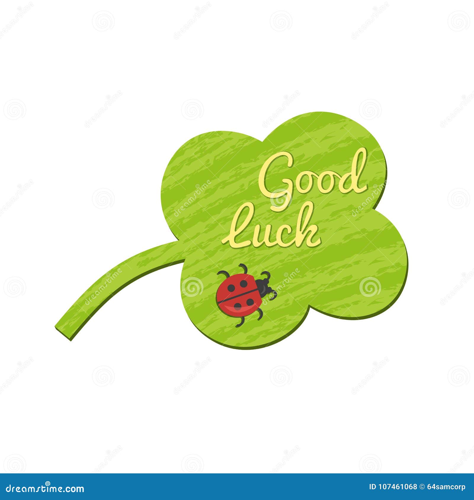 Ícone Do Desejo Da Boa Sorte Ilustração do Vetor - Ilustração de ...