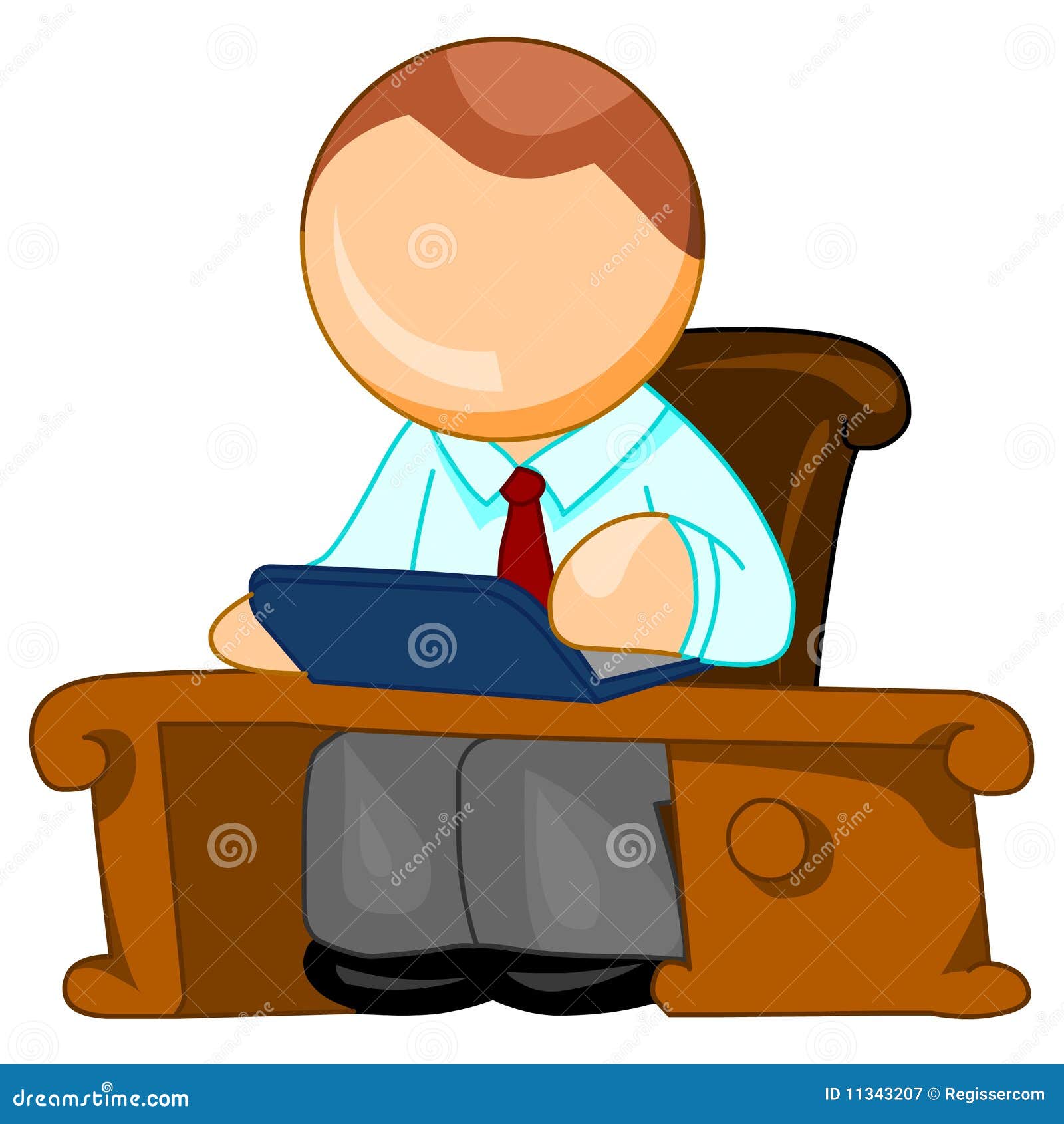 Ícone do diretor ilustração stock. Ilustração de macho - 11343207