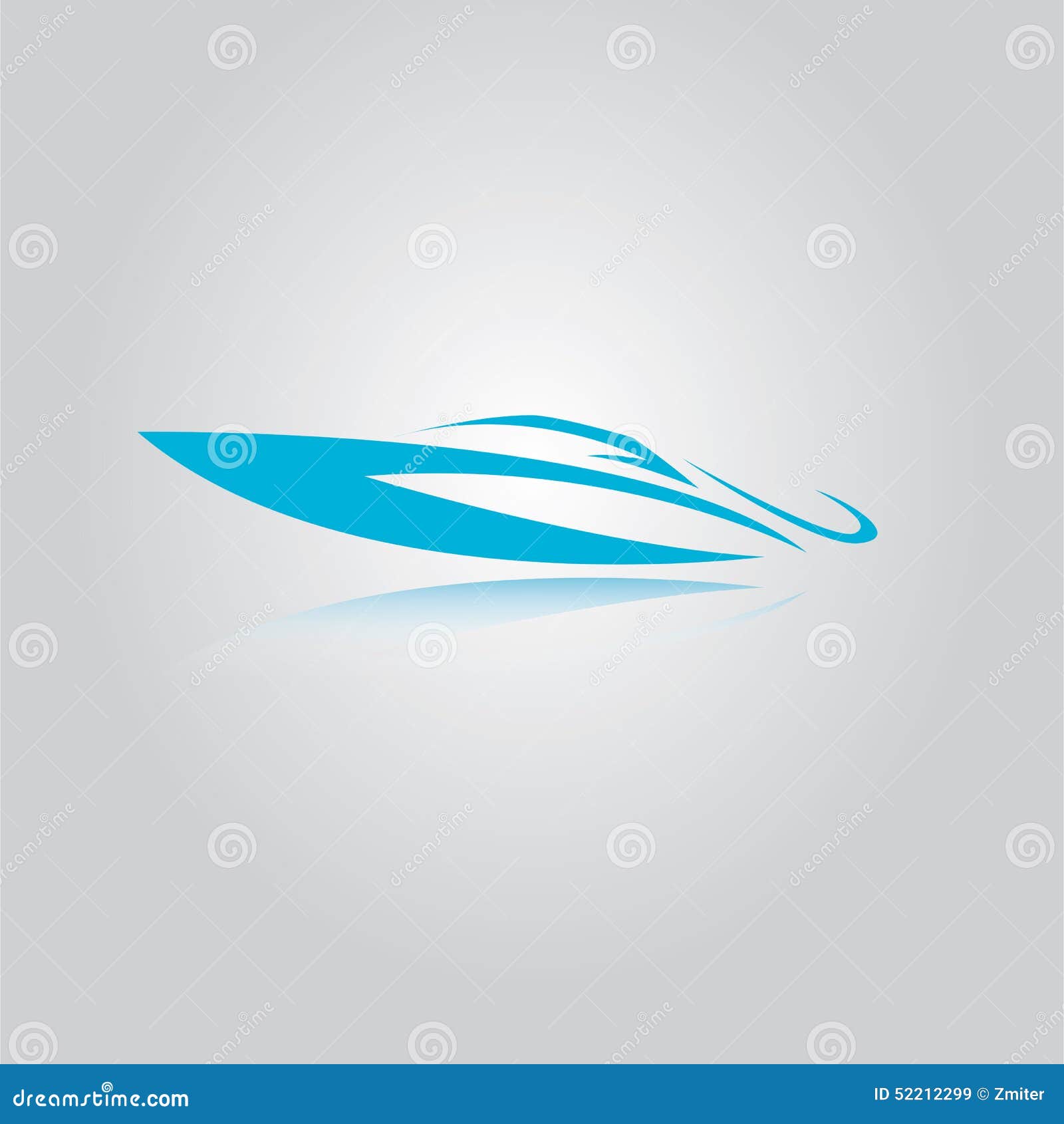 Ícone do iate do vetor ilustração do vetor. Ilustração de linhas - 52212299