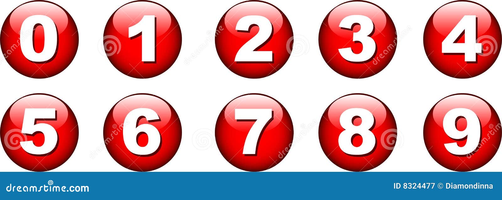 Ícone do número da tecla ilustração do vetor. Ilustração de clique ...