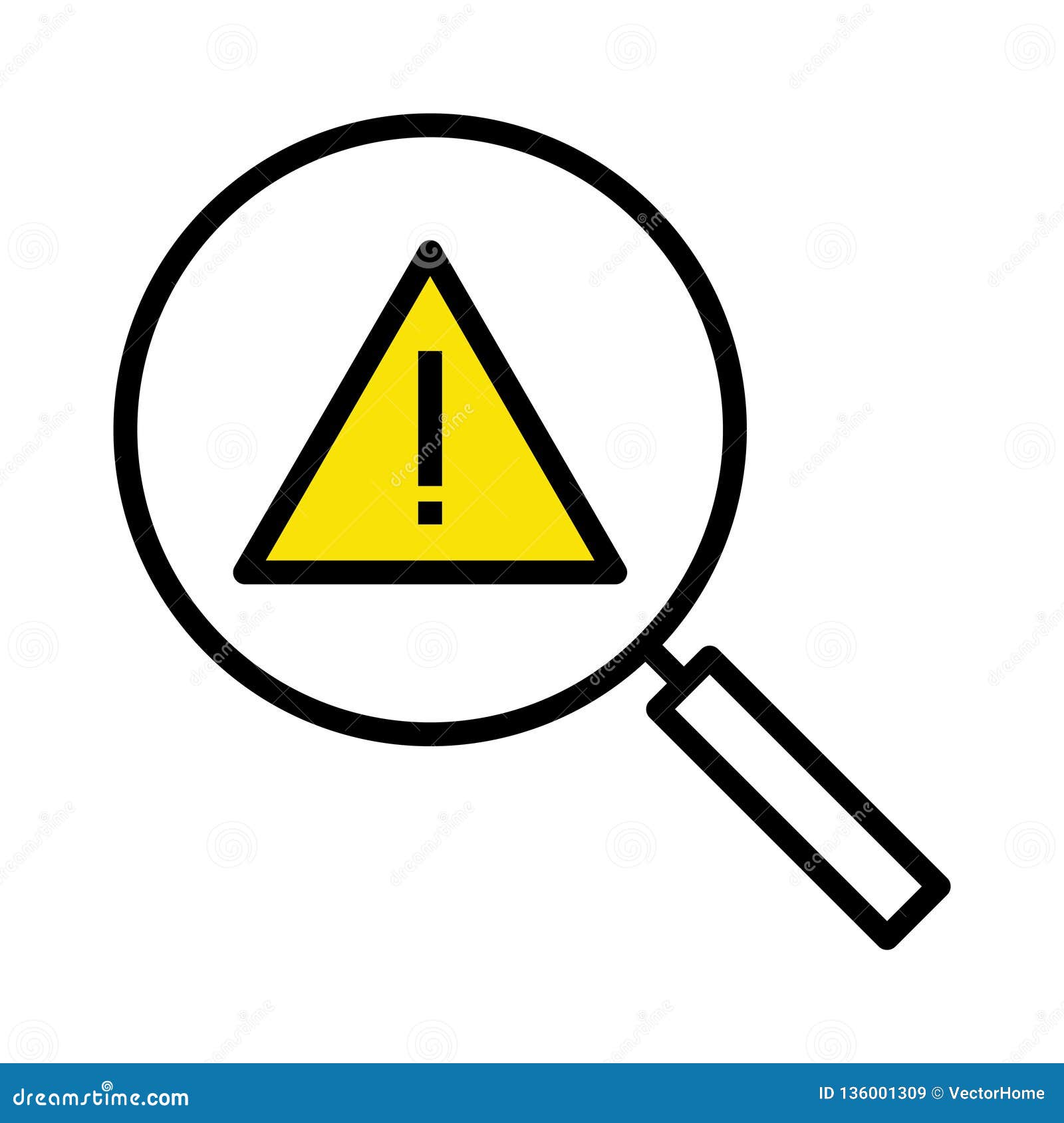 Ícone Do Risco, Ilustração Do Vetor Ilustração do Vetor - Ilustração de ...