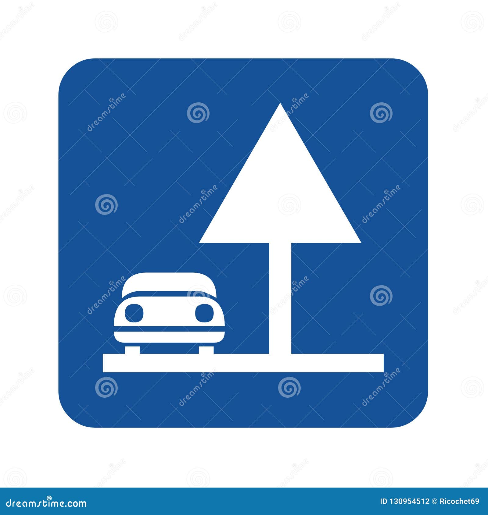 Ícone Do Símbolo Da área De Repouso Ilustração Stock - Ilustração de ...