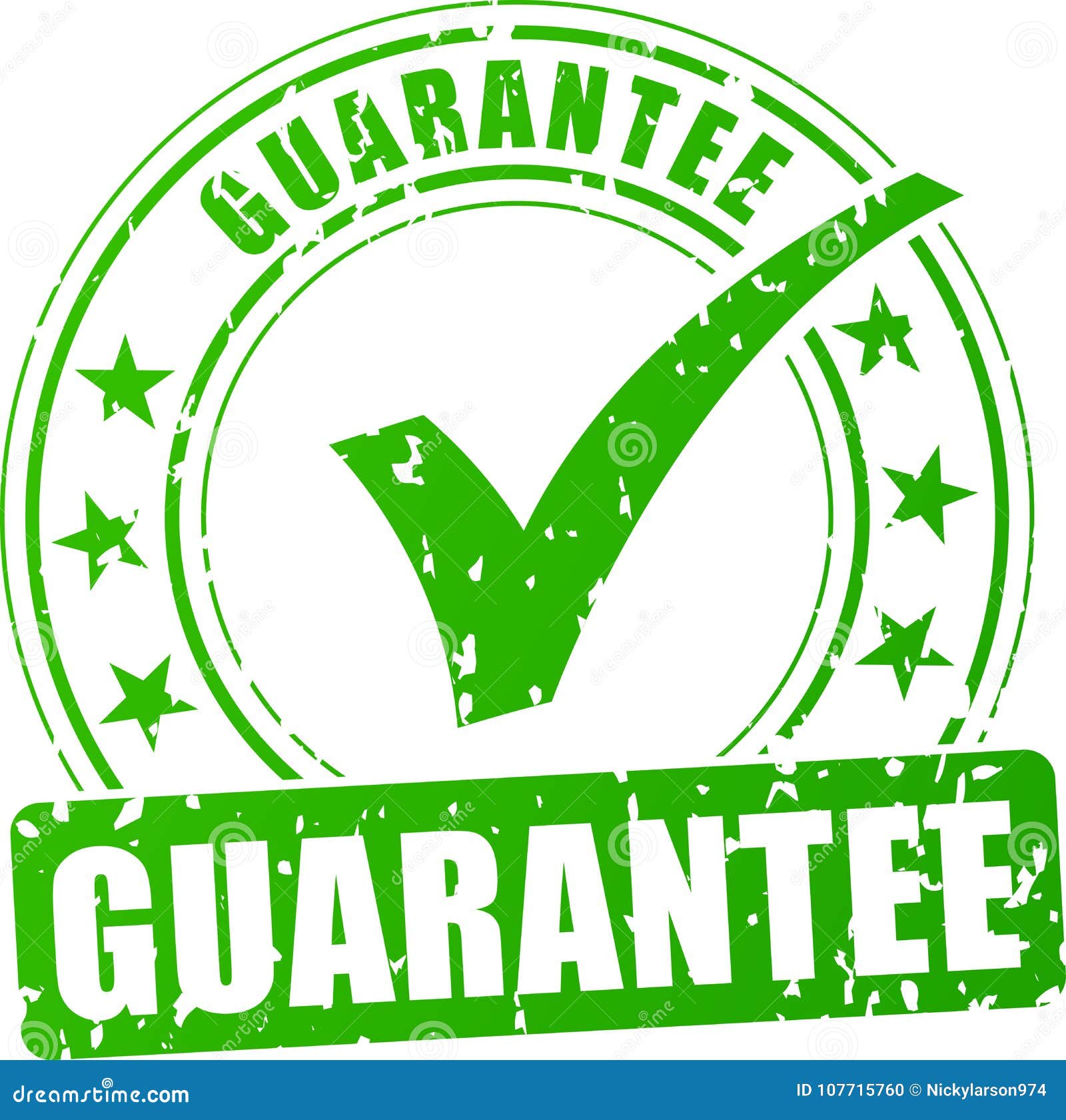 Ícone do selo da garantia ilustração do vetor. Ilustração de etiqueta ...