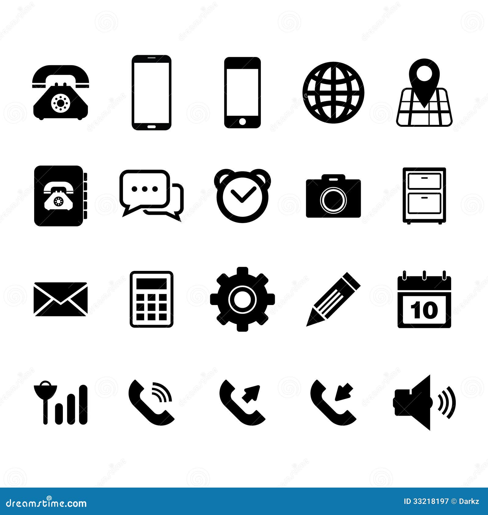 Ícone do telemóvel ilustração stock. Ilustração de câmara - 33218197