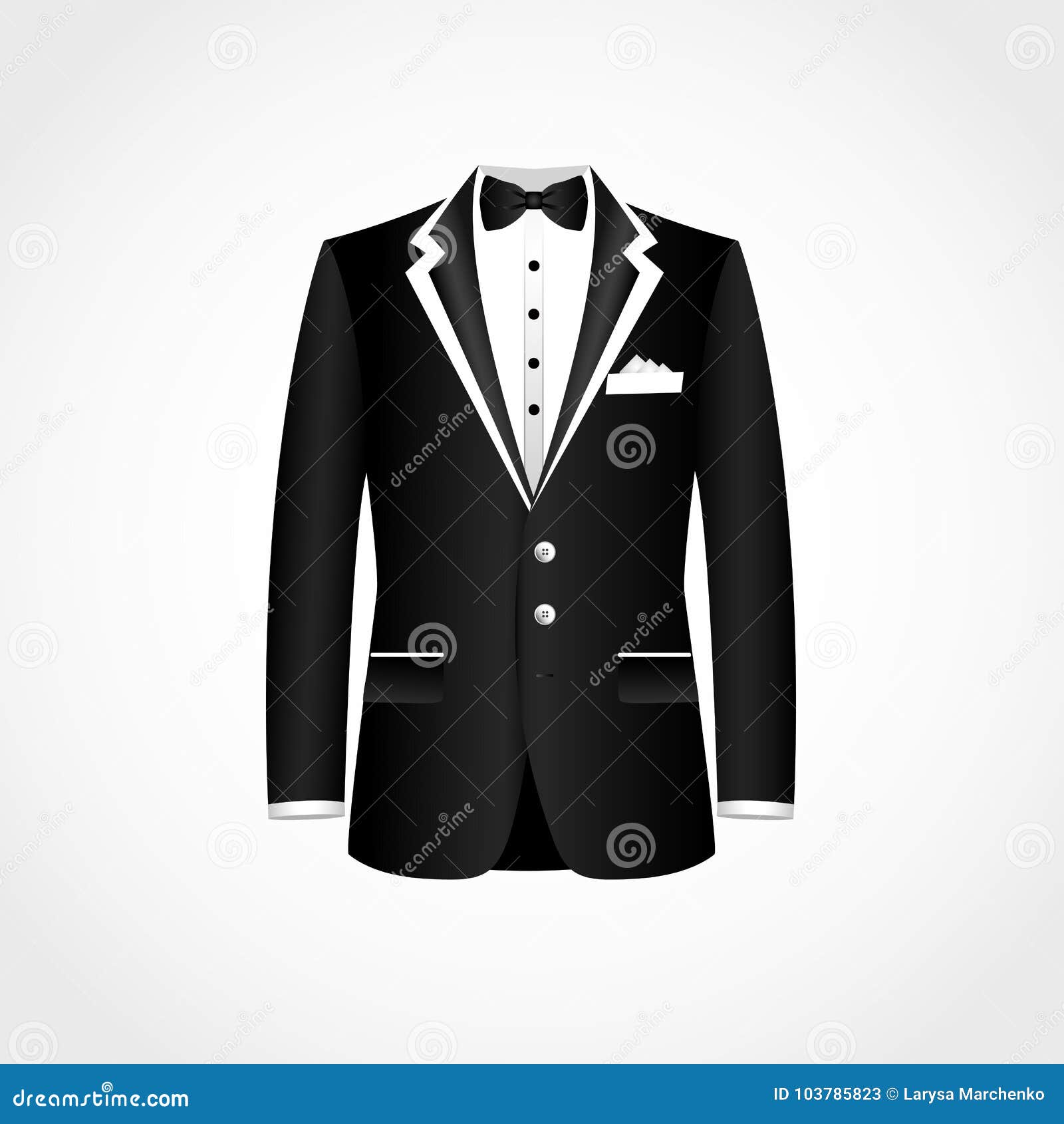 Ícone Do Terno Isolado No Fundo Branco Ilustração do Vetor - Ilustração ...