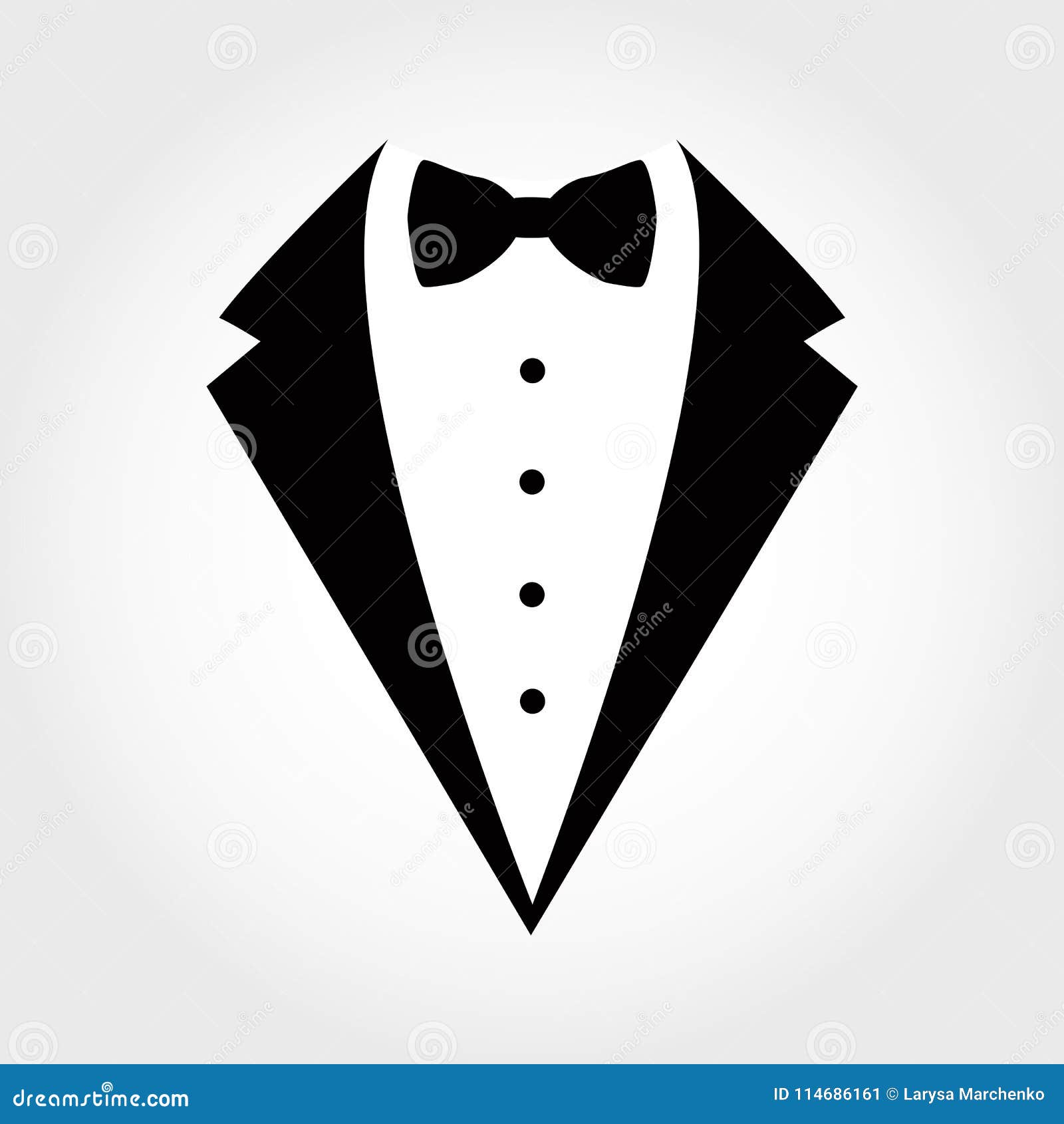 Ícone Do Terno Isolado No Fundo Branco Ilustração do Vetor - Ilustração ...