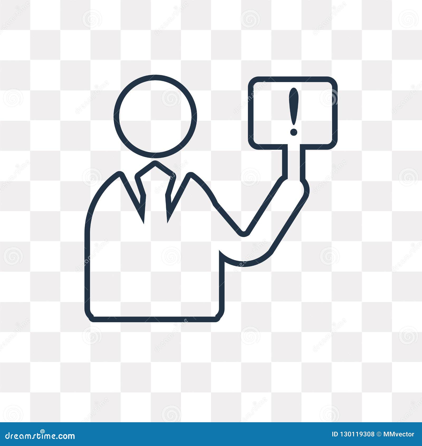 Ícone Do Vetor Da Procura Isolado No Fundo Transparente, De Linear ...