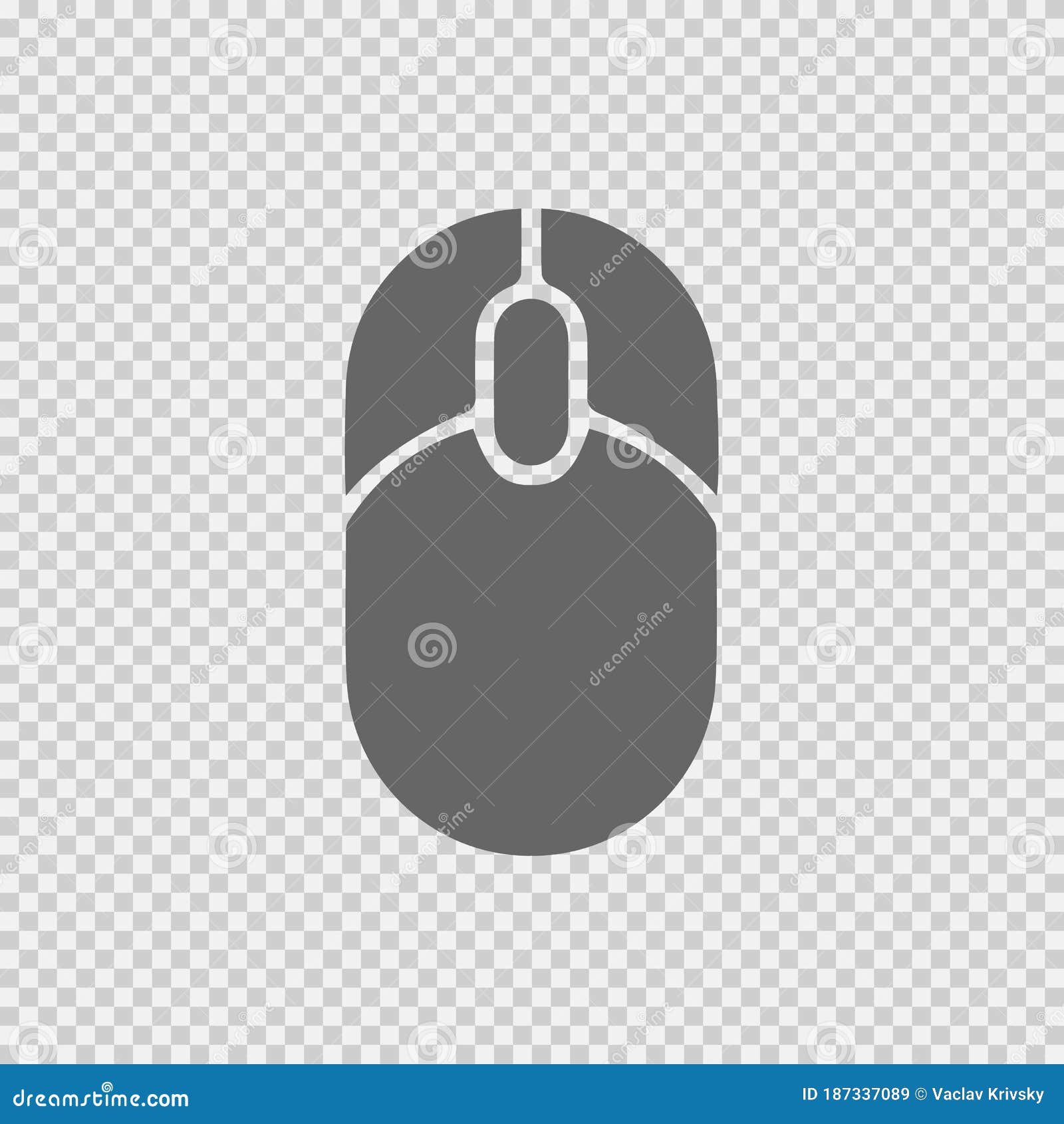 ícone Do Vetor Do Mouse Do Computador. Símbolo De Vetor Isolado Simples ...