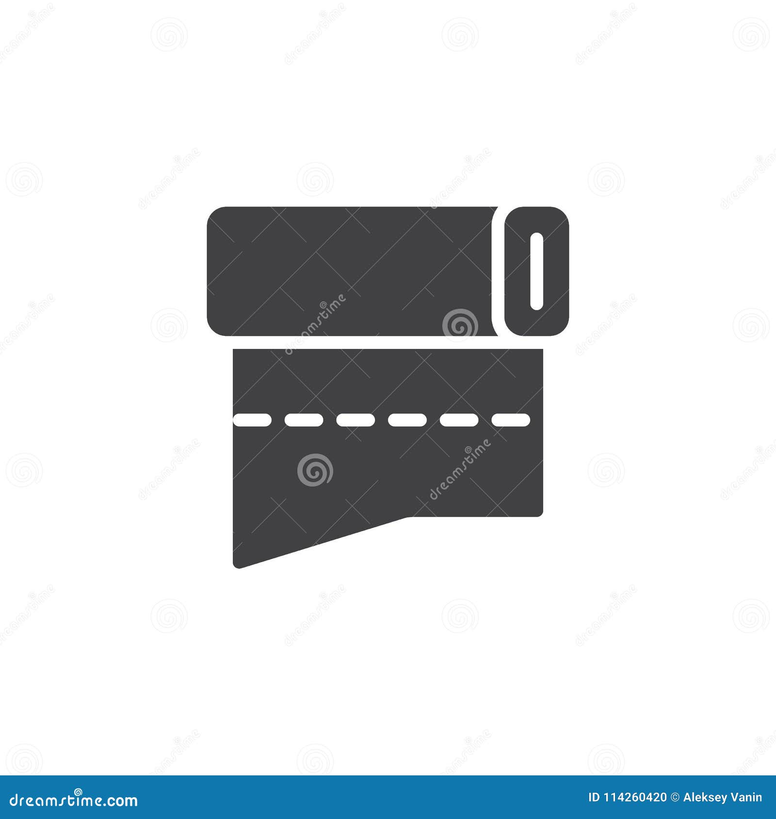 Ícone Do Vetor Do Rolo Da Tela Ilustração do Vetor - Ilustração de ...