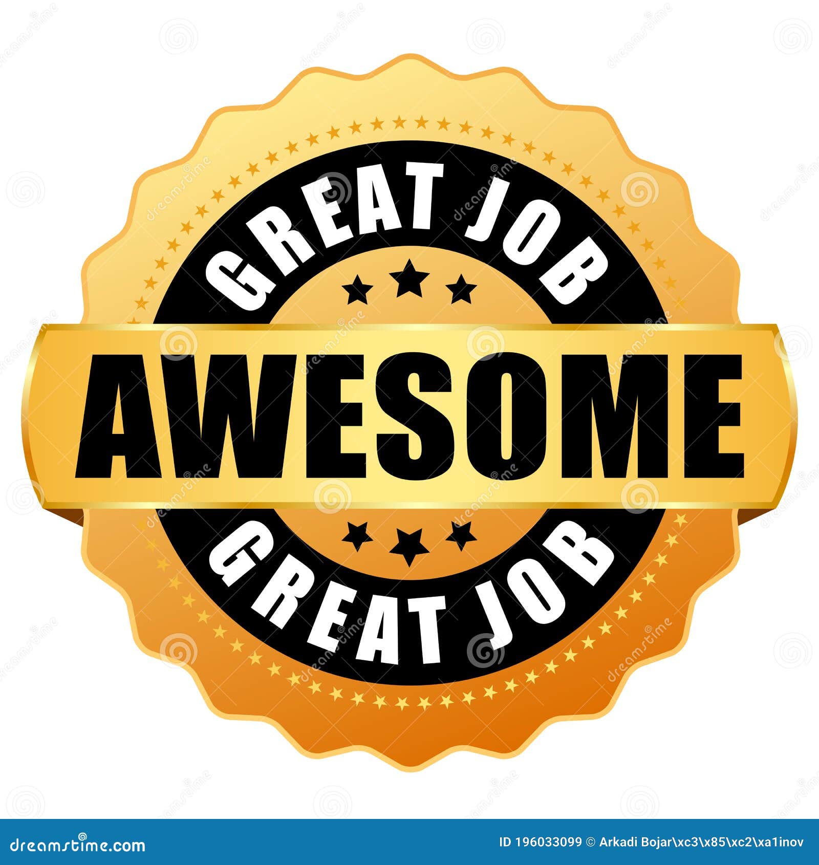 ícone Excelente De Vetor De Trabalho Ilustração do Vetor - Ilustração ...