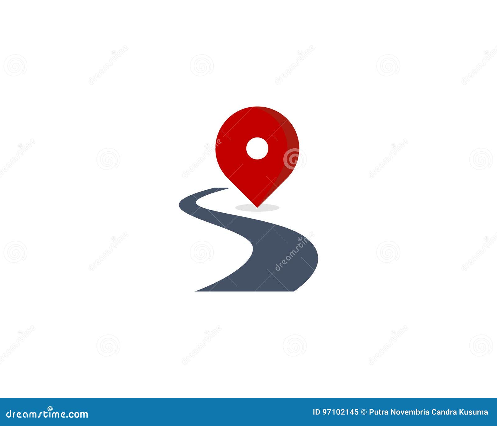 Ícone Logo Design Element Da Rota Ilustração do Vetor - Ilustração de ...