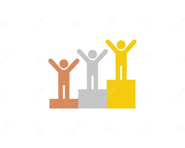 Ícone Logo Design Element Do Troféu Ilustração do Vetor - Ilustração de ...