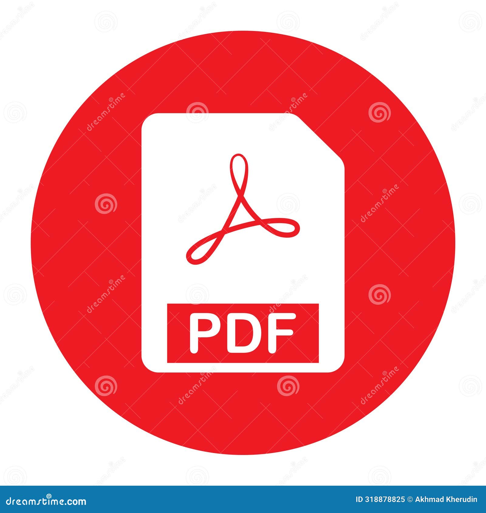 ícone pdf ilustração do vetor. Ilustração de computador - 318878825