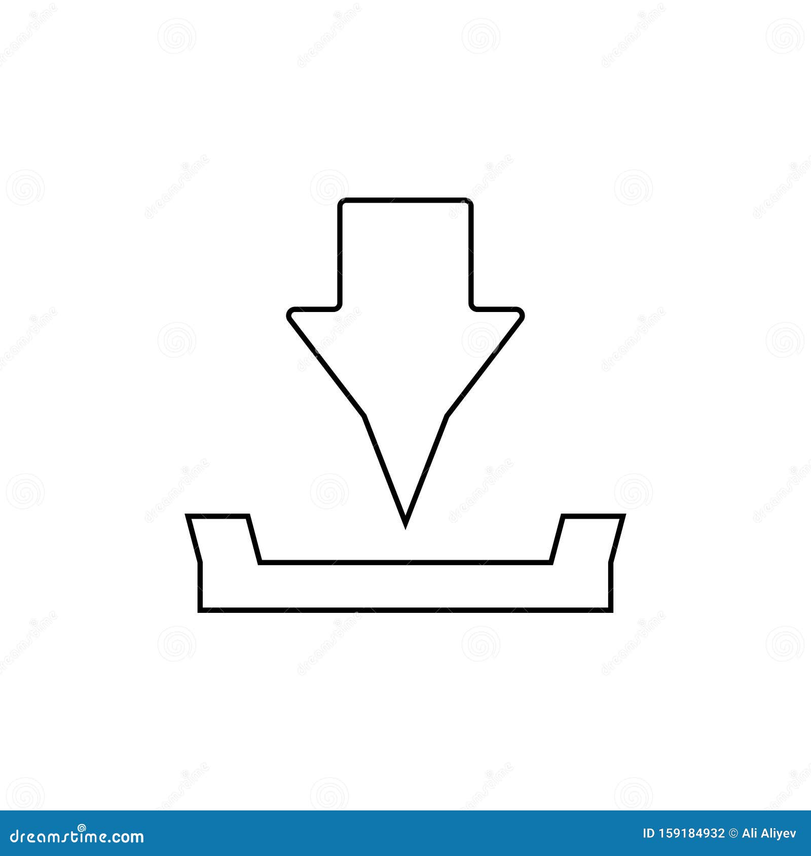 Ícone Transferir E Carregar Símbolo De Compartilhamento Ilustração ...