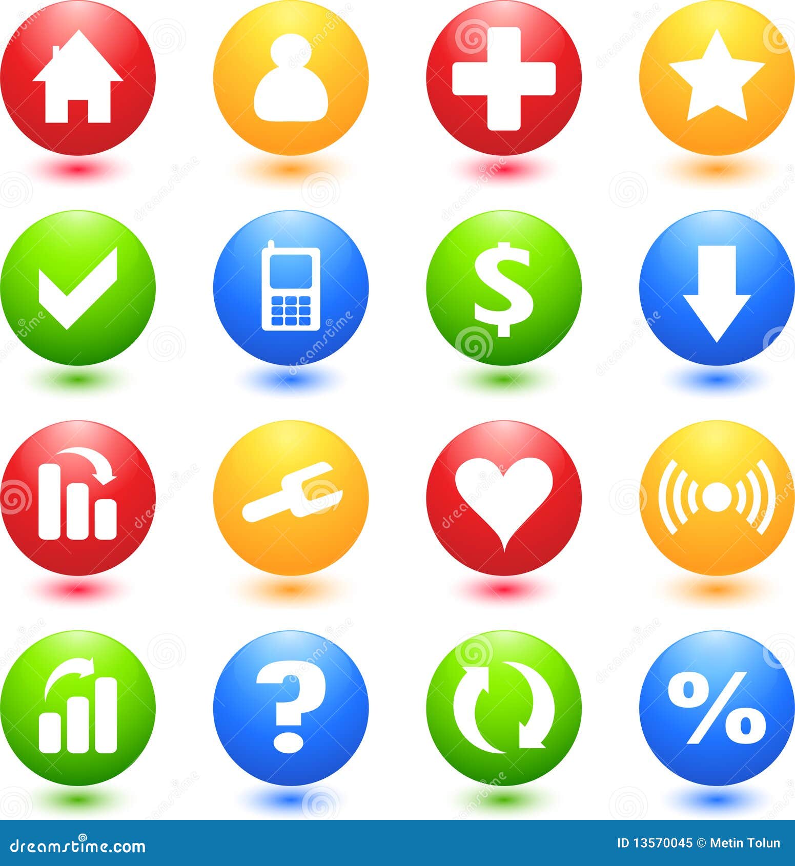 Ícones Coloridos Do Sinal Do Web Ilustração do Vetor - Ilustração de ...