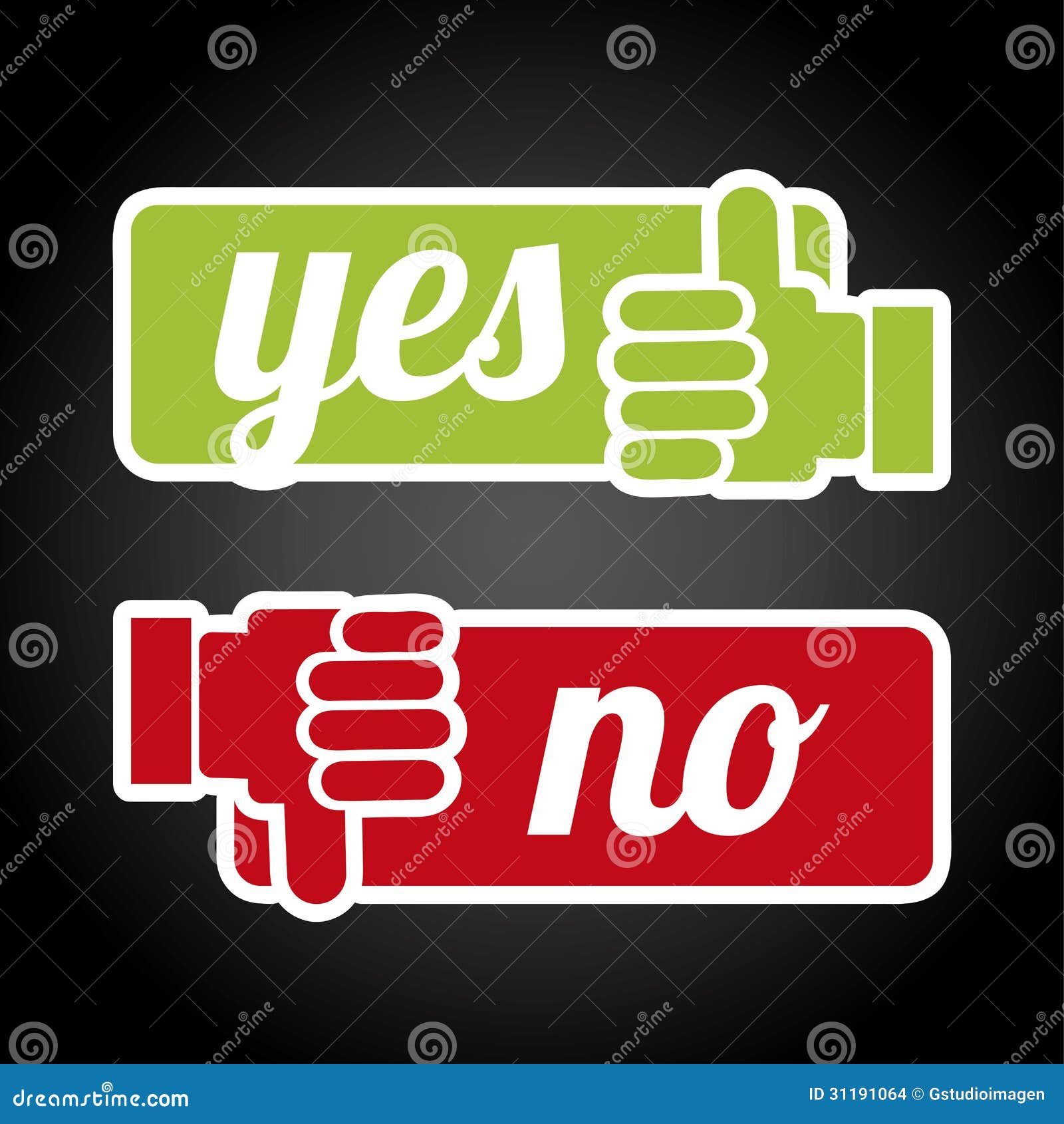 Ícones da seleção ilustração do vetor. Ilustração de reprovado - 31191064