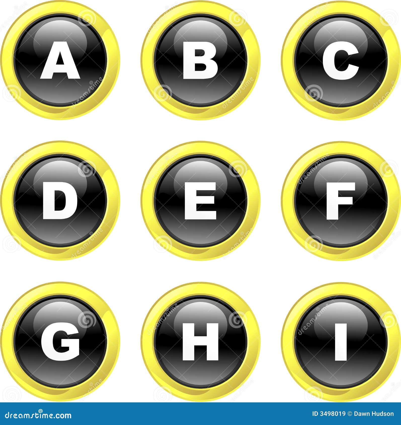 Ícones do alfabeto ilustração do vetor. Ilustração de metal - 3498019