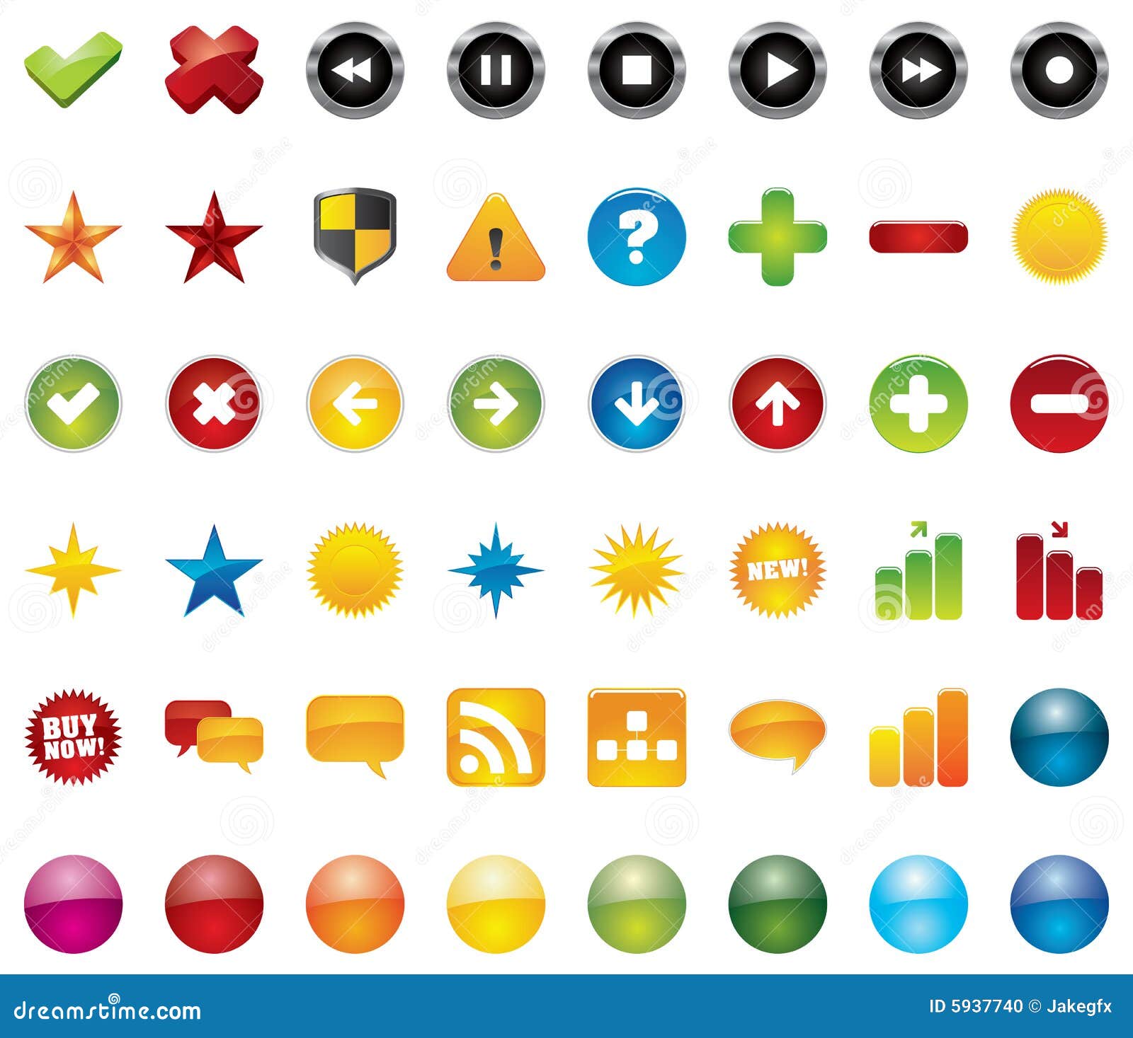 Ícones do Web ilustração do vetor. Ilustração de fundo - 5937740