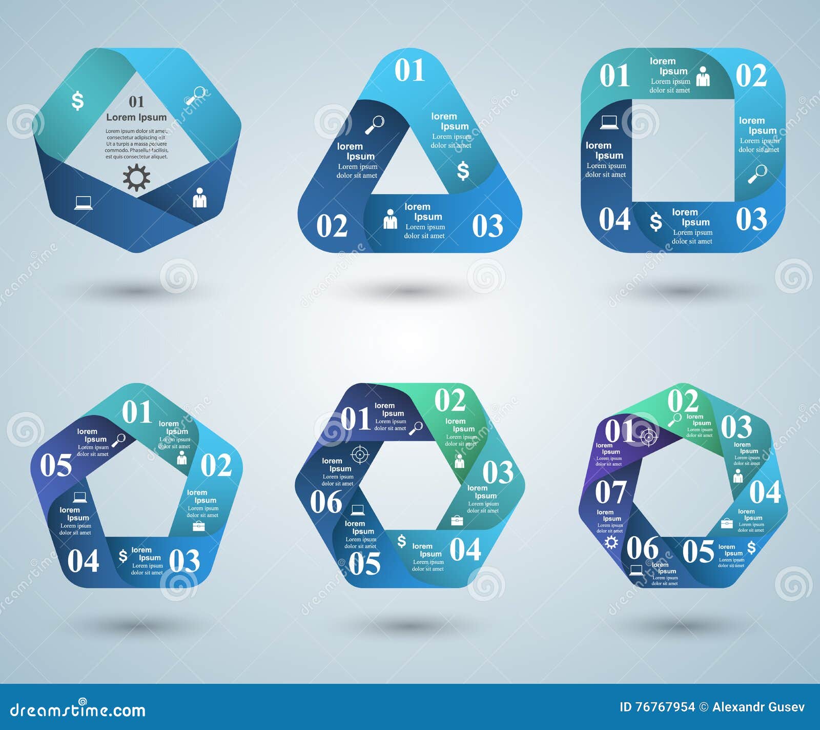 ícones Infographic Do Molde E Do Mercado Do Projeto 3D Ilustração do ...
