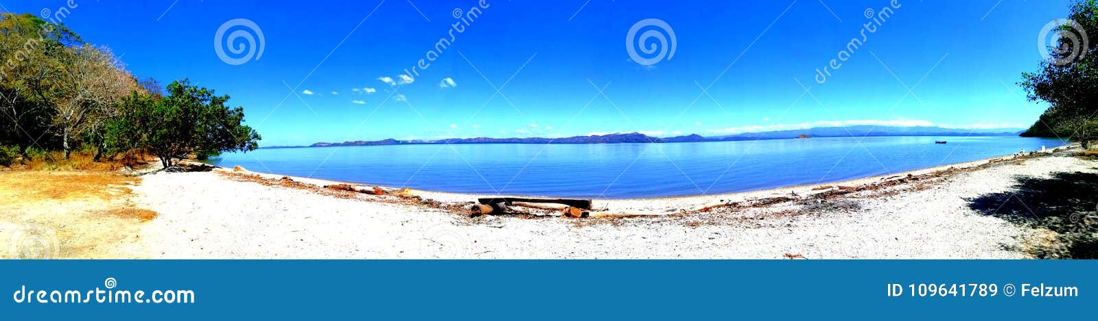 Île de Chira, Costa Rica image stock. Image du île, rural - 109641789