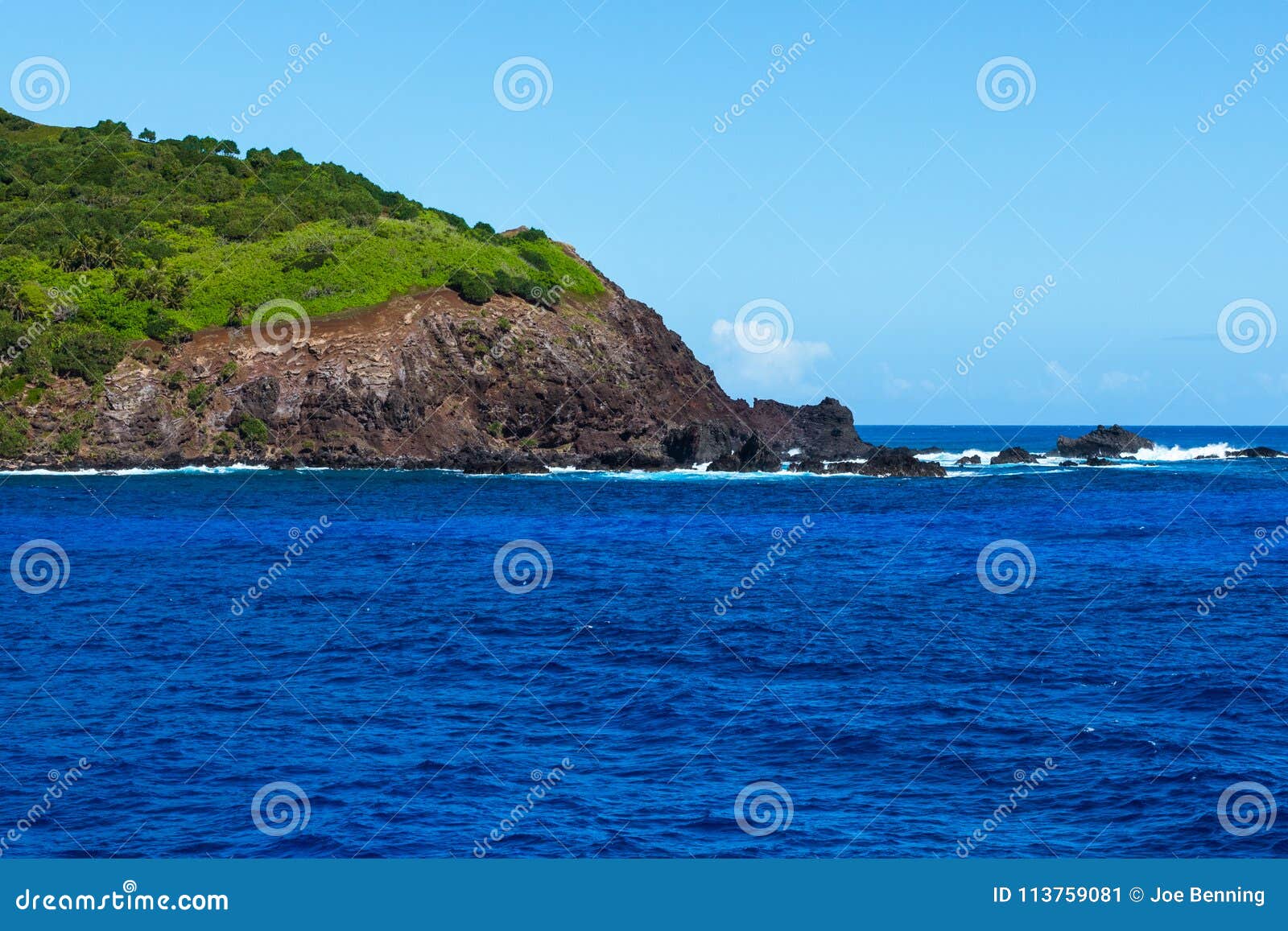 Île De Pitcairn Dans Le South Pacific Image stock - Image du paradis ...