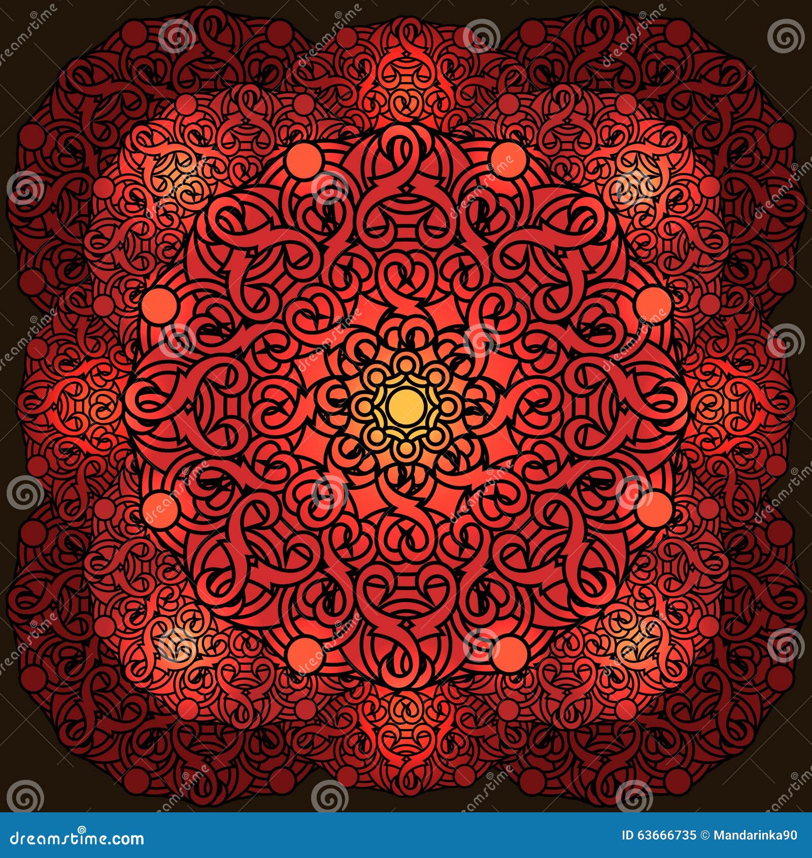 Decorative Circular Pattern Stock Illustrations – 66,259 Decorative ...